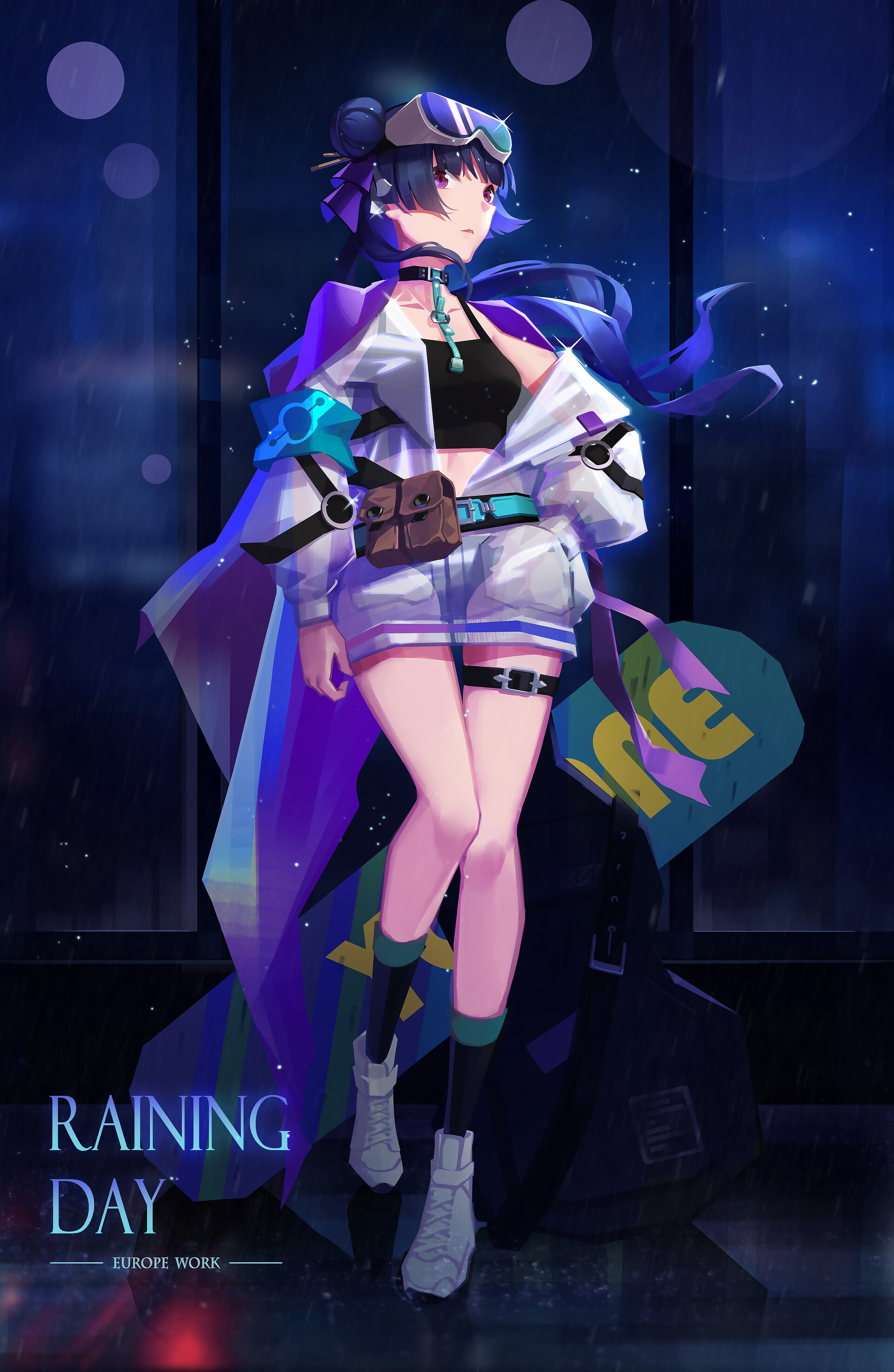 ArtStation - Yohane——Raining Day