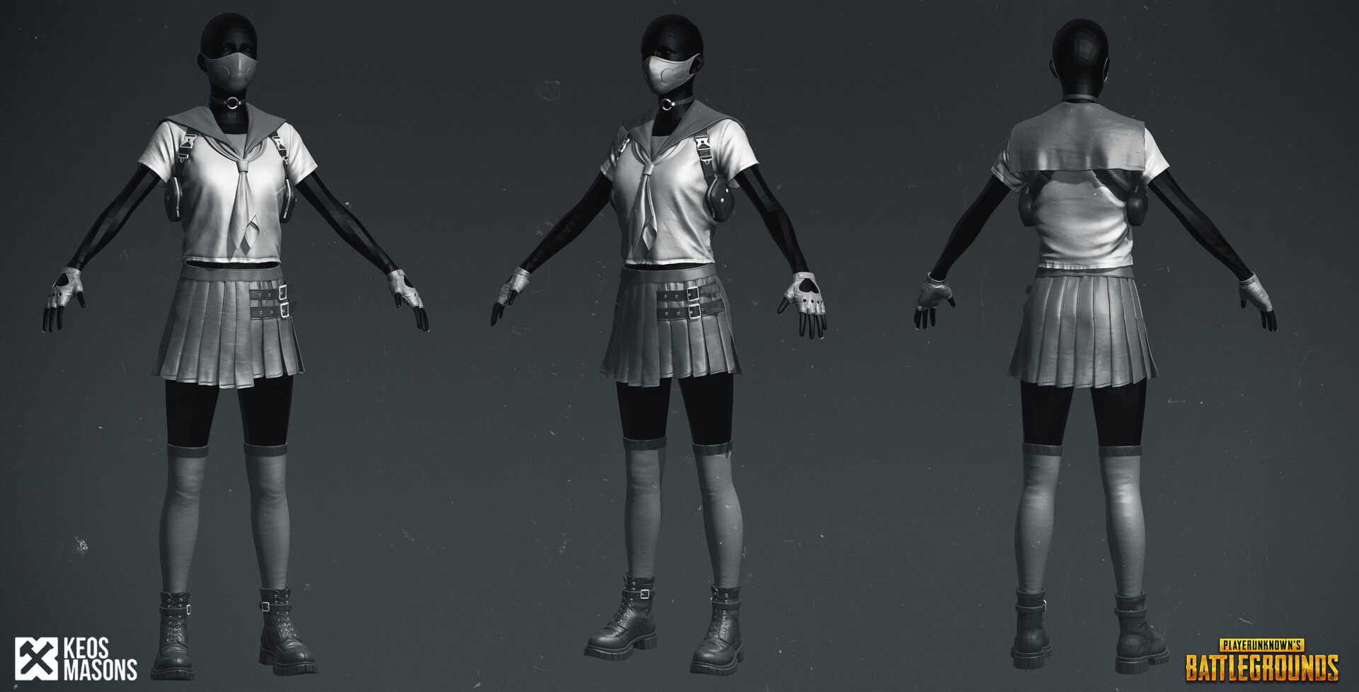KEOS MASONS - PUBG - Student Set