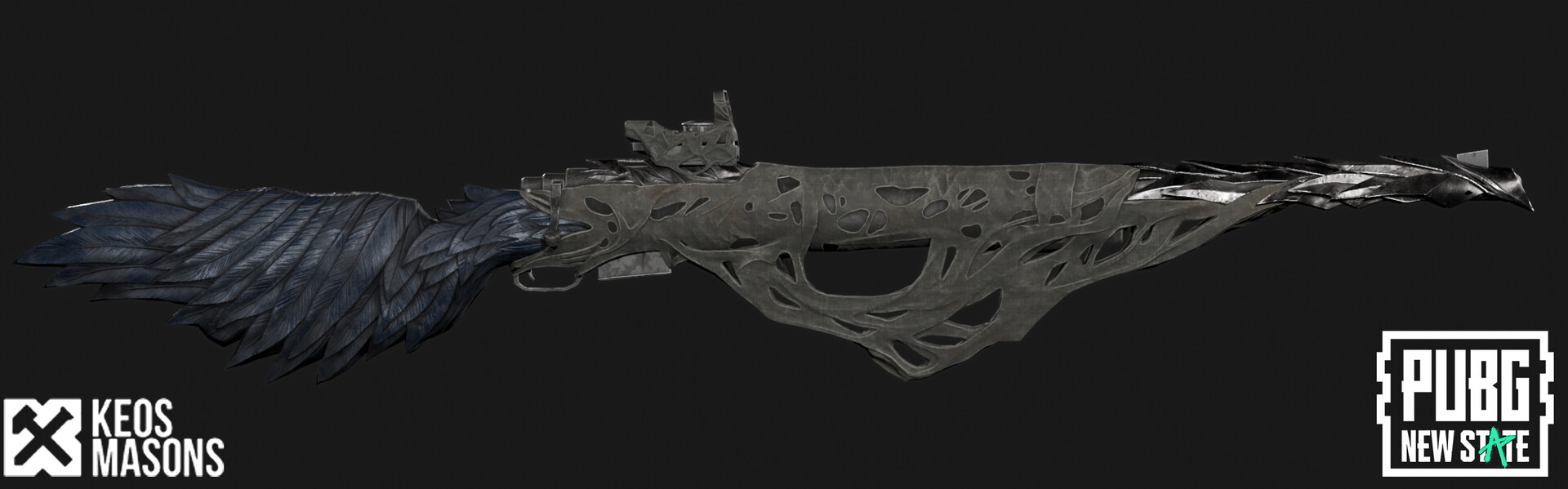 KEOS MASONS - PUBG New State - Crow Sniper