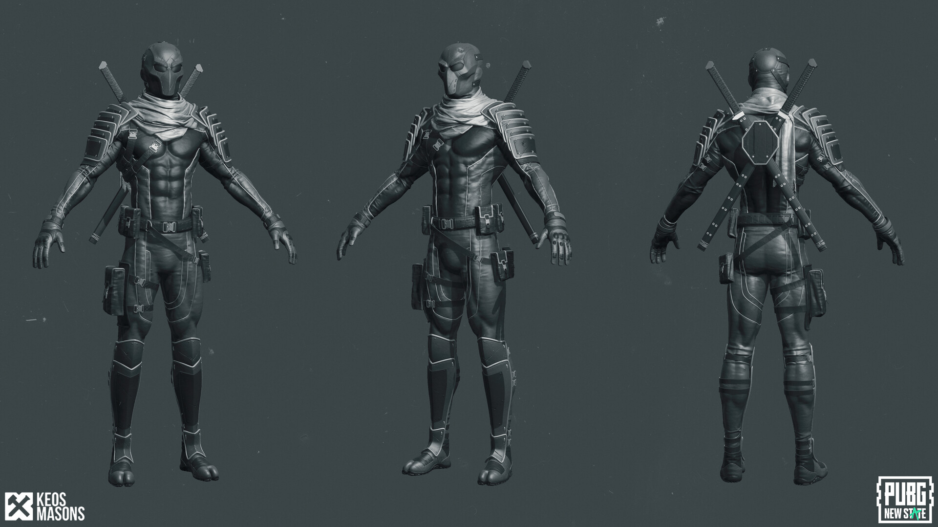 KEOS MASONS - PUBG New State - Western Hero Ninja