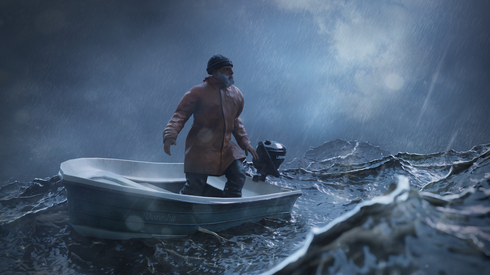 ArtStation - Stranded at Sea