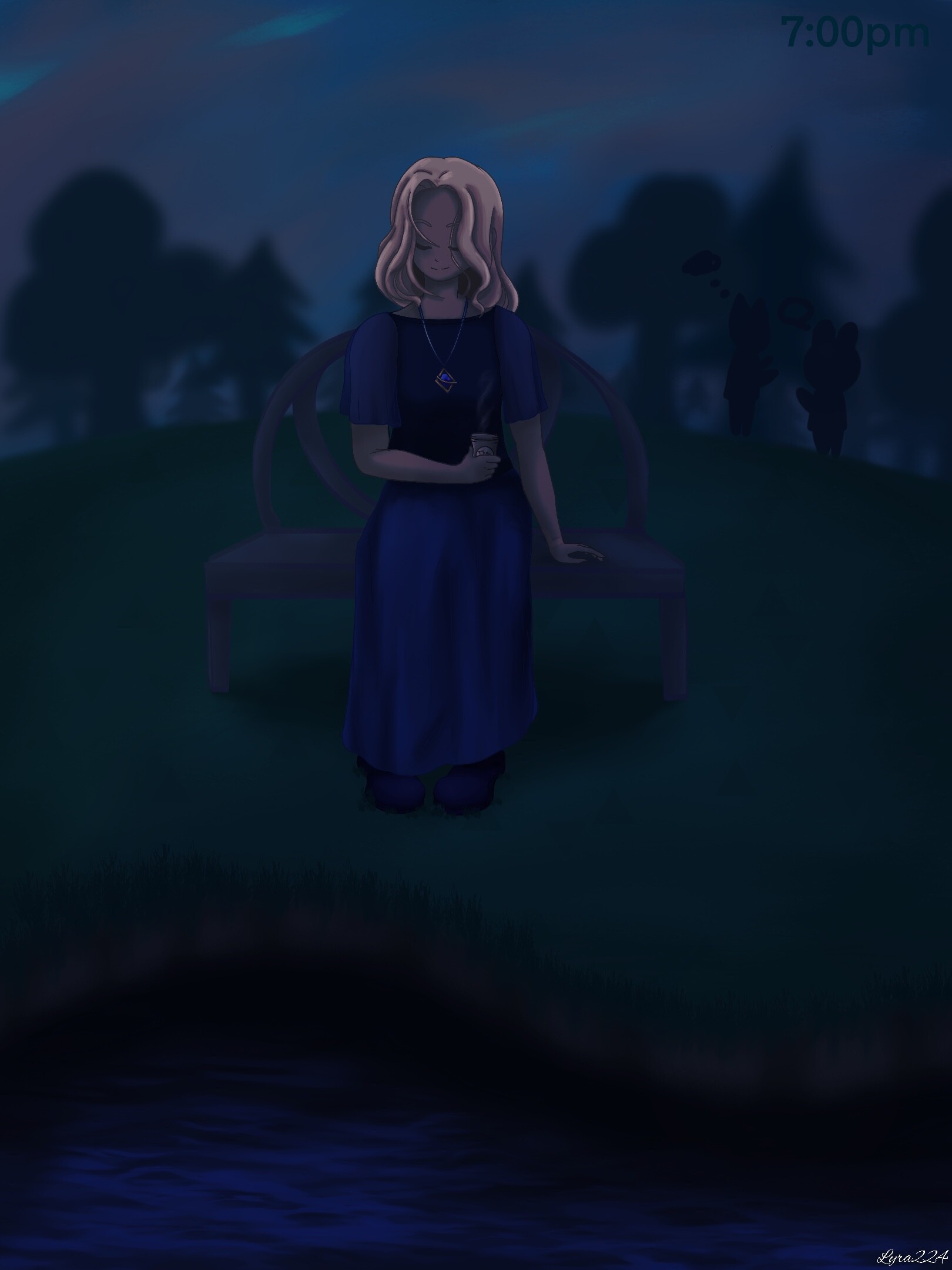 ArtStation - 7:00pm animal crossing