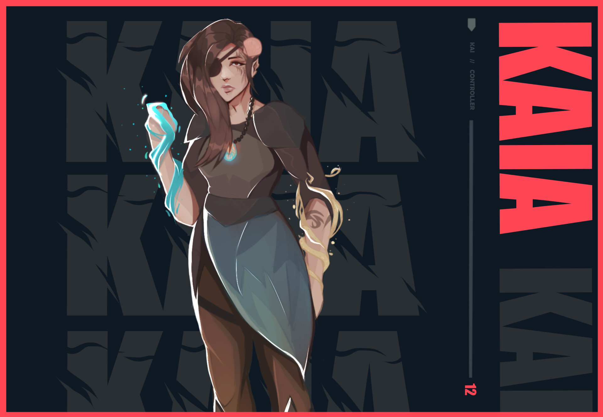 ArtStation - VALORANT FAN AGENT | Kaia