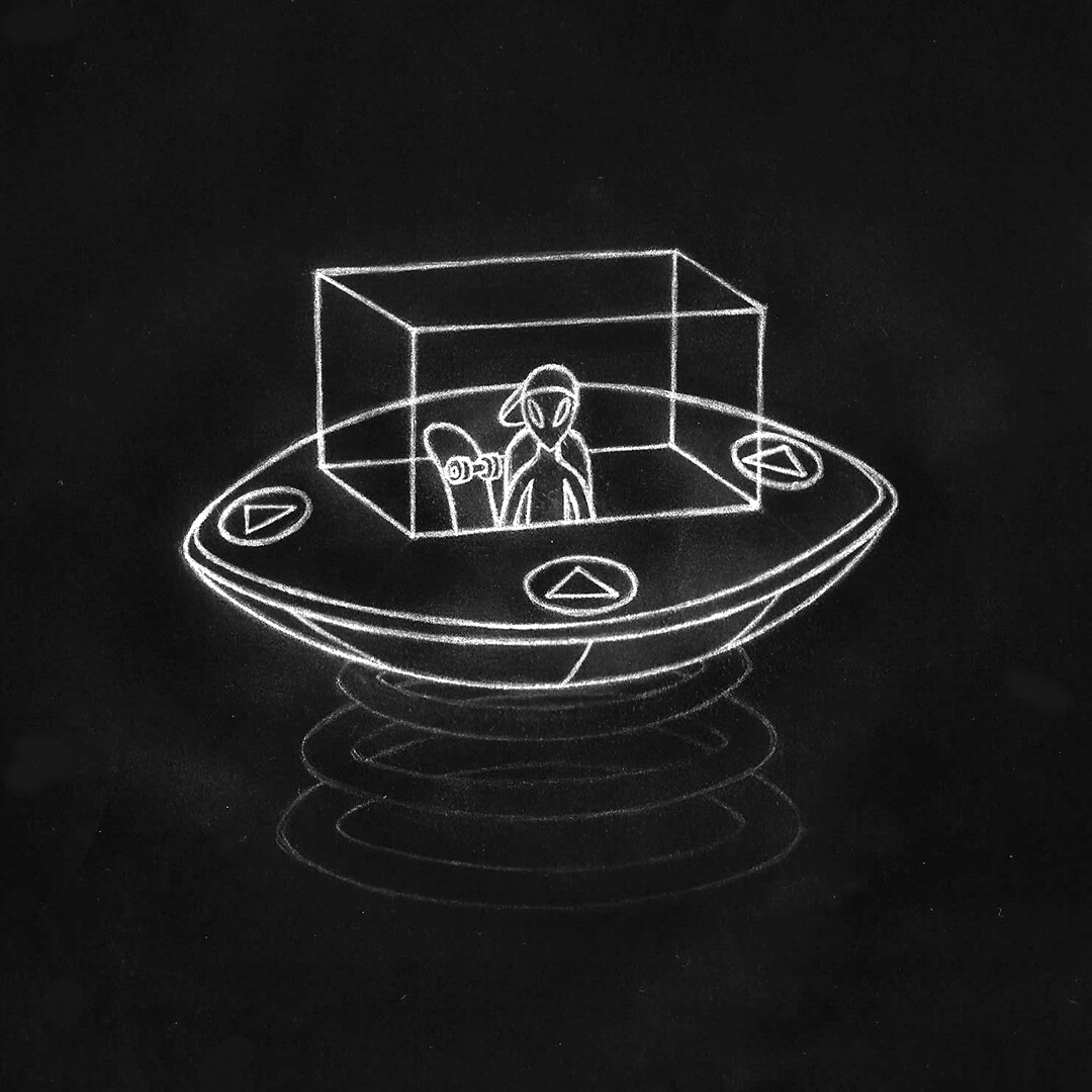 ArtStation - Alien 👽 Anti-gravity aircraft