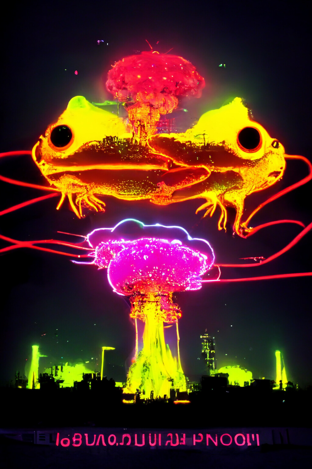 Michael Miccoli - Frog Bomb (Midjourney)