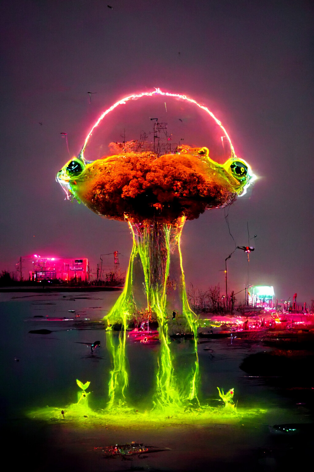 Michael Miccoli - Frog Bomb (Midjourney)