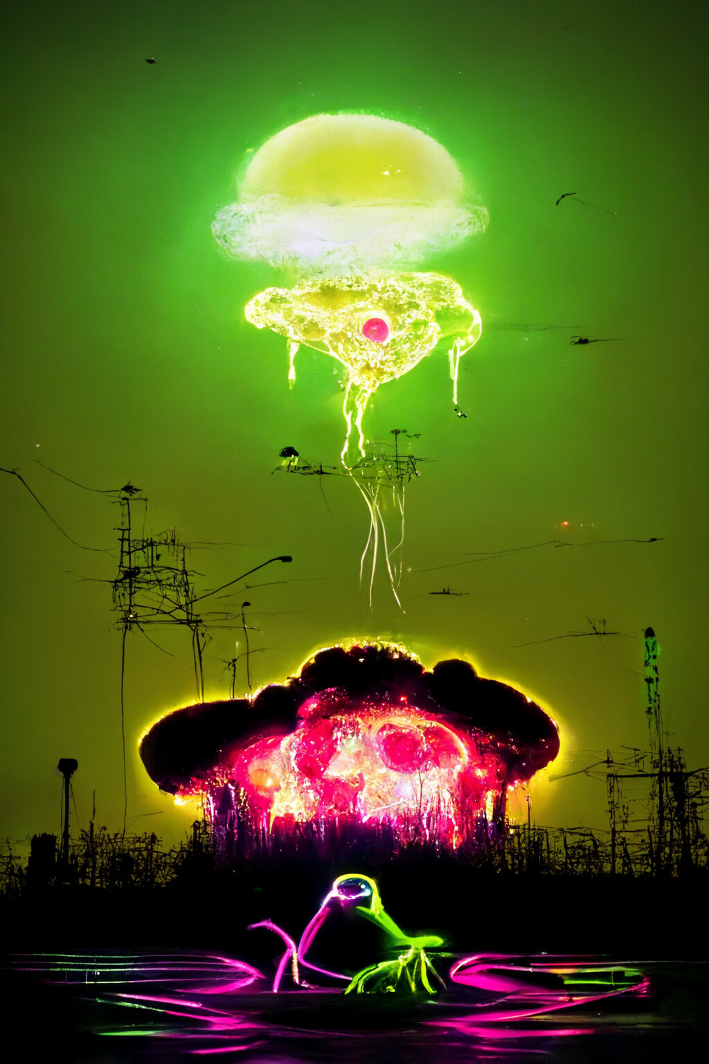 Michael Miccoli - Frog Bomb (Midjourney)