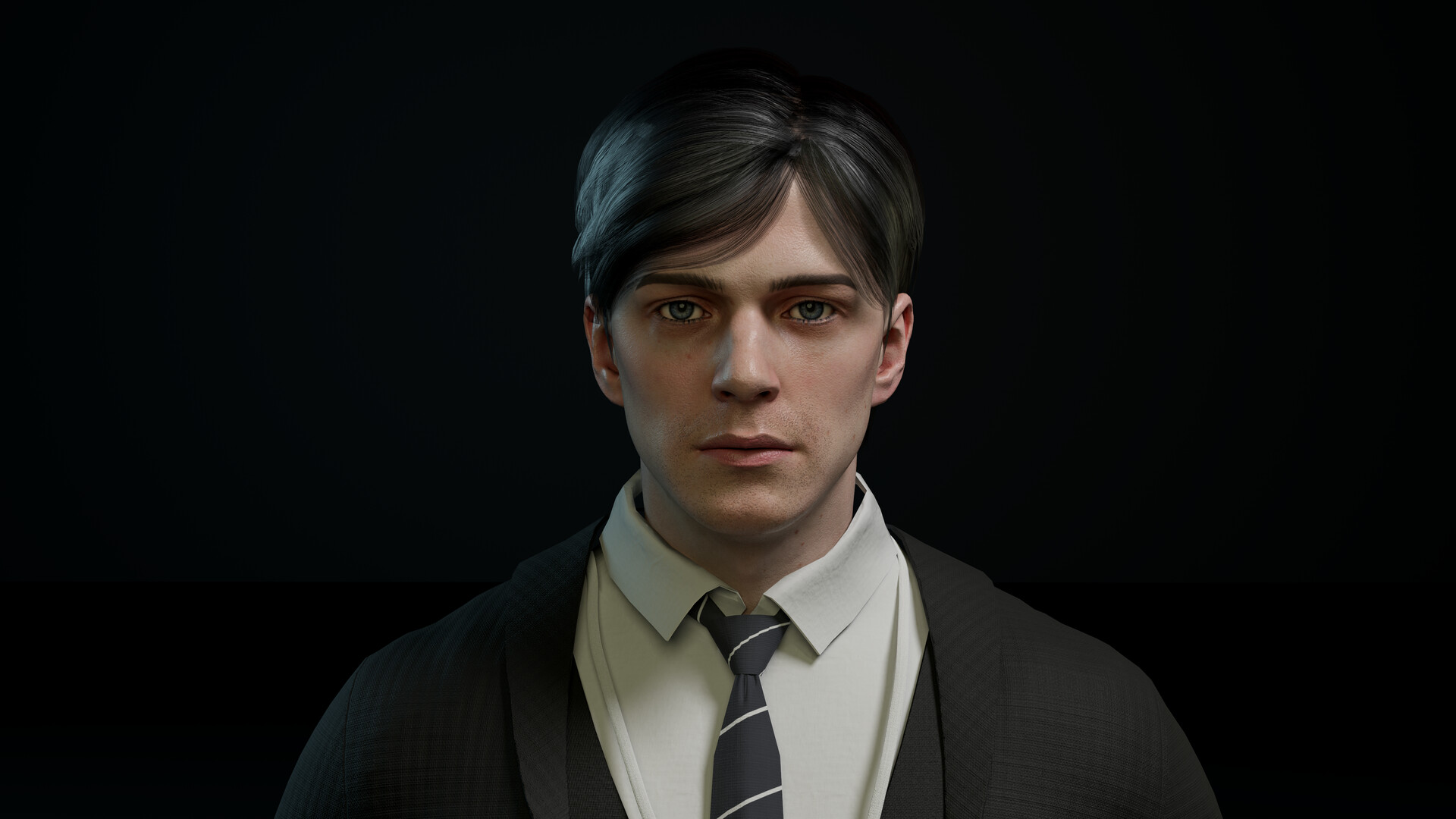 ArtStation - Man in suit