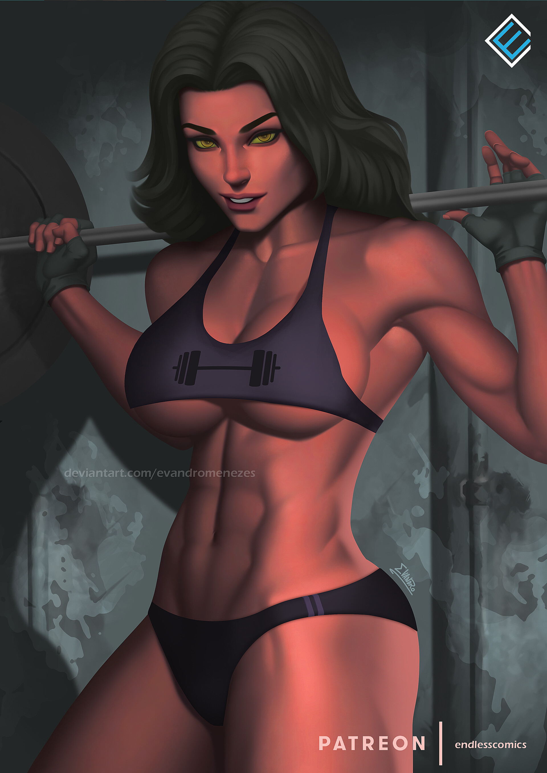 Red She Hulk Hot