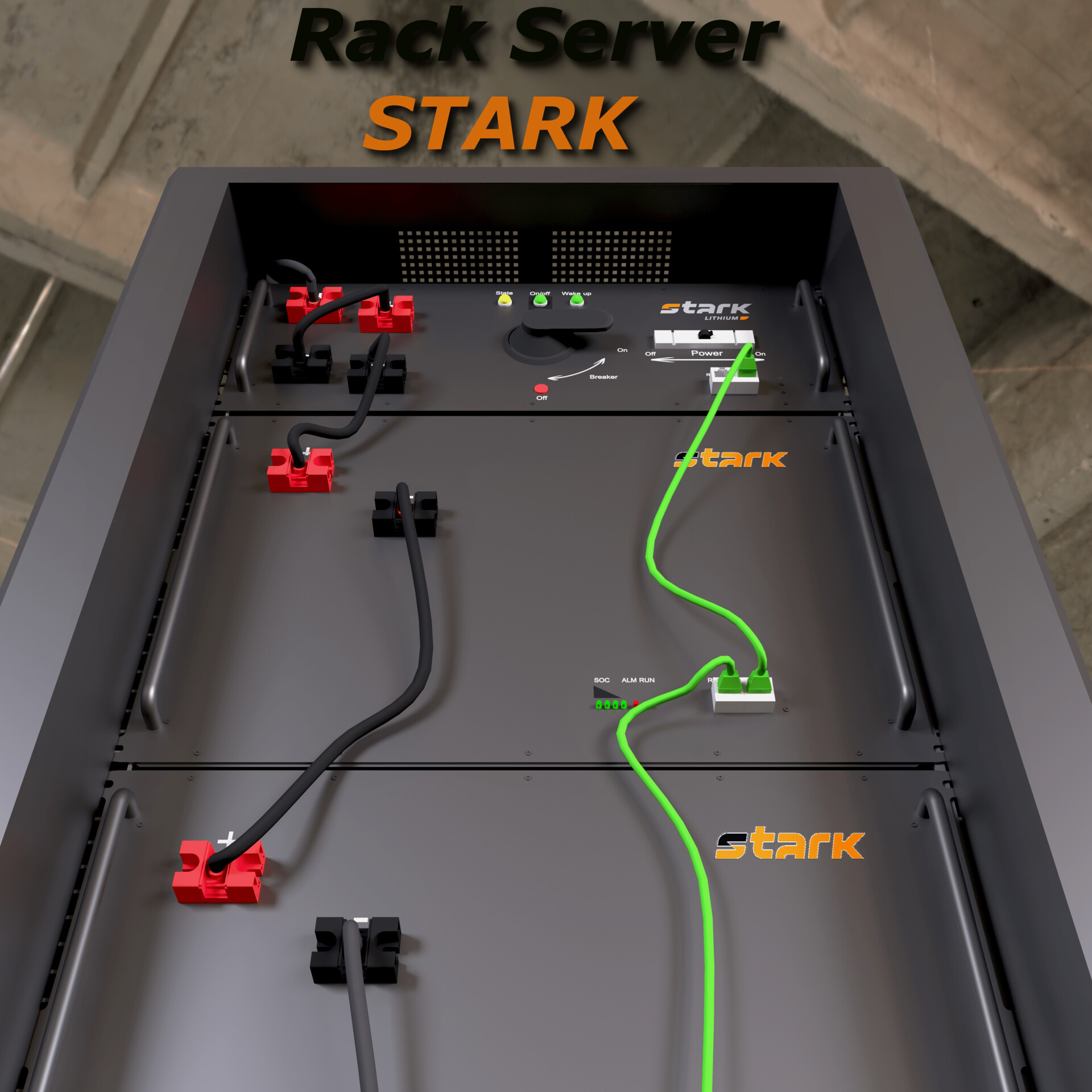 ArtStation - Rack Server