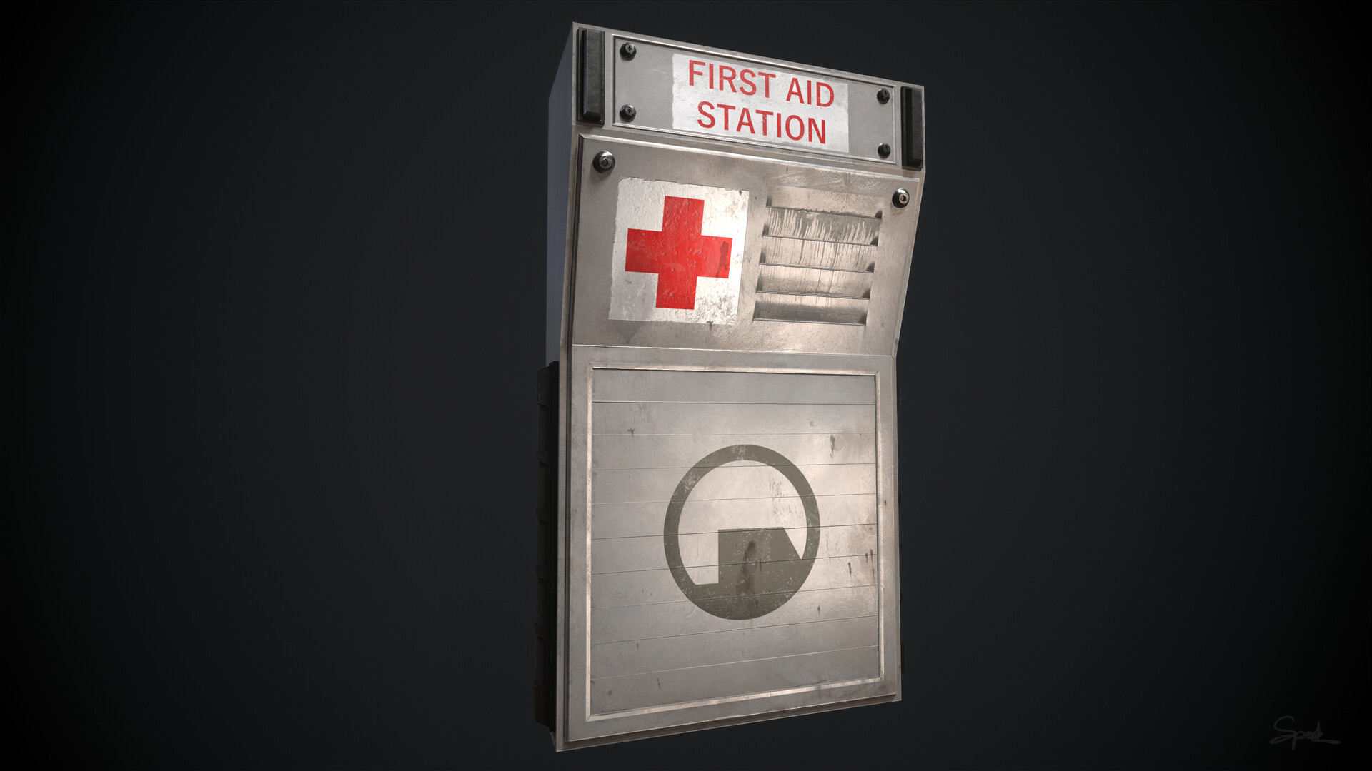 ArtStation - Half-Life: Blue Shift - Health Charger