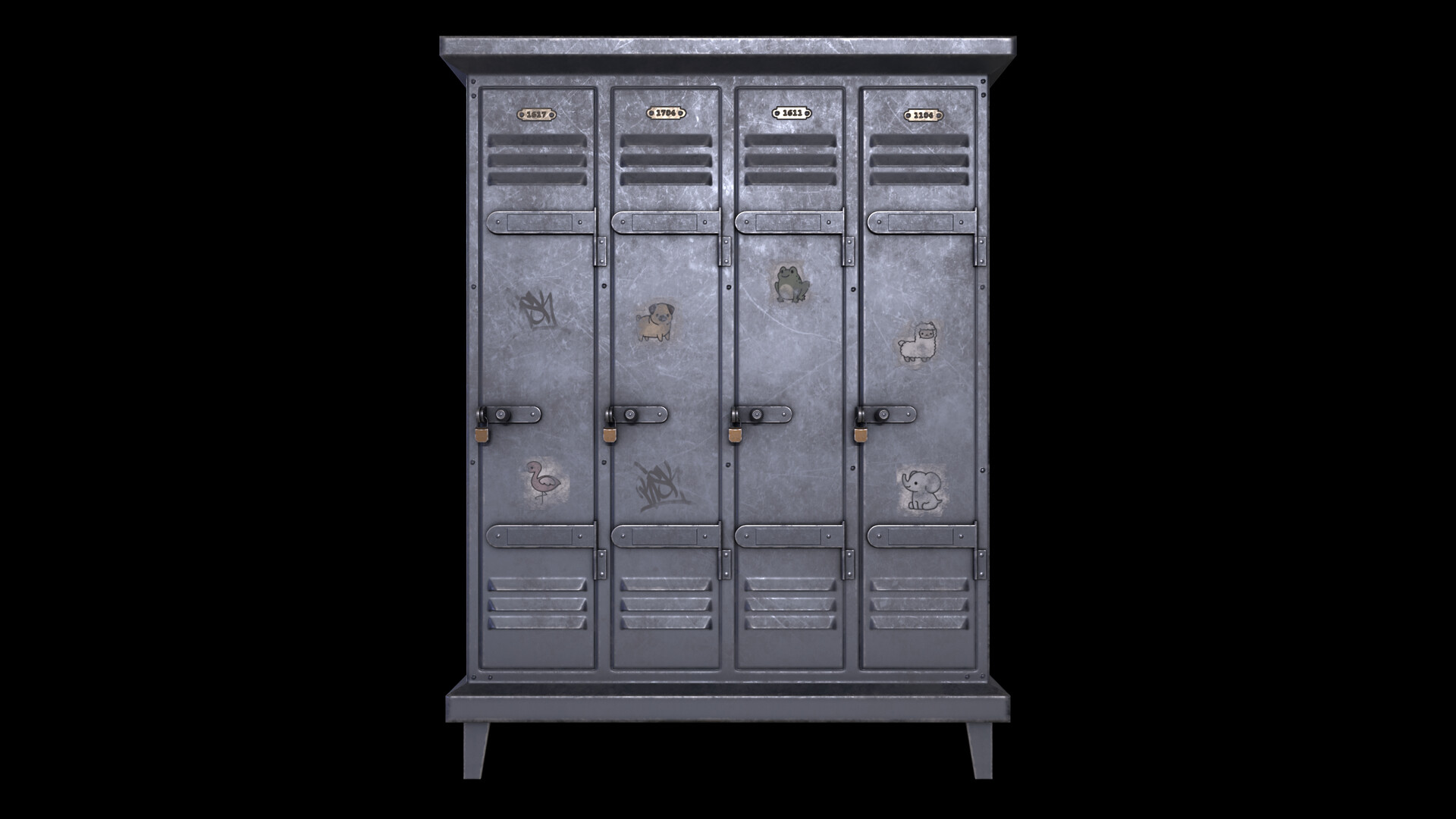 ArtStation - Student School Locker