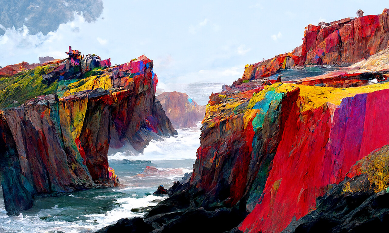 ArtStation - Cliff edge