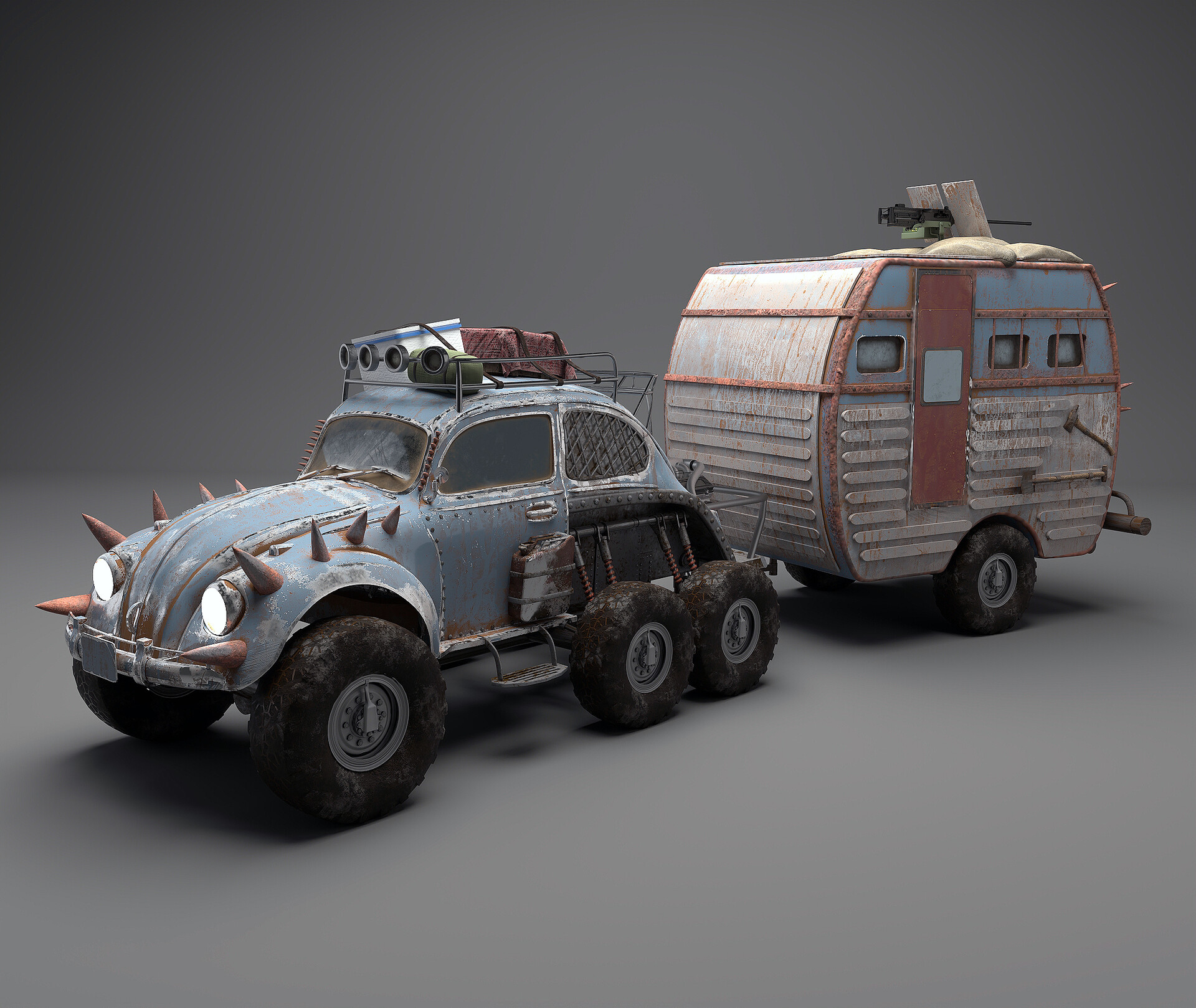 ArtStation - Apocalypse Volkswagen