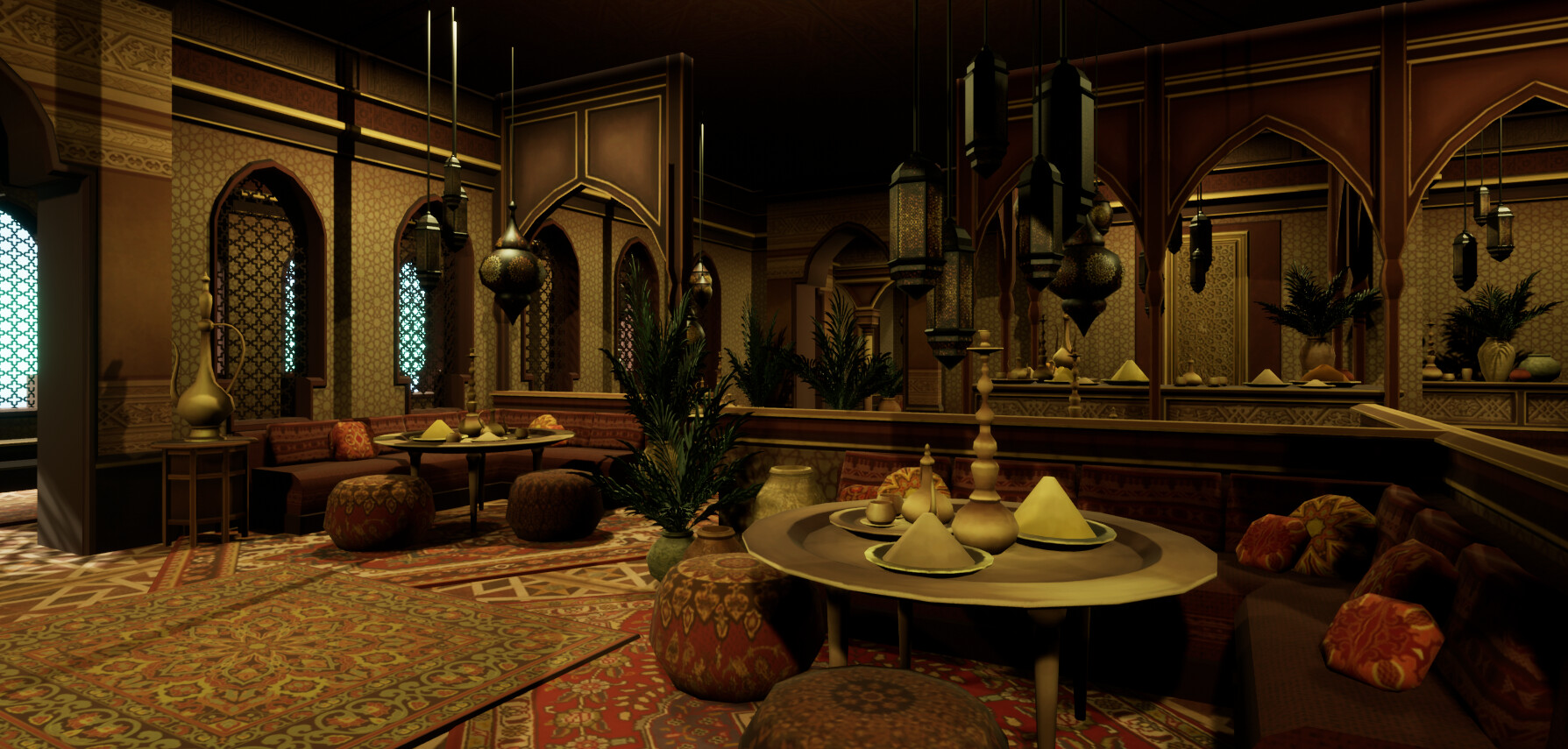 ArtStation - Middle East interior