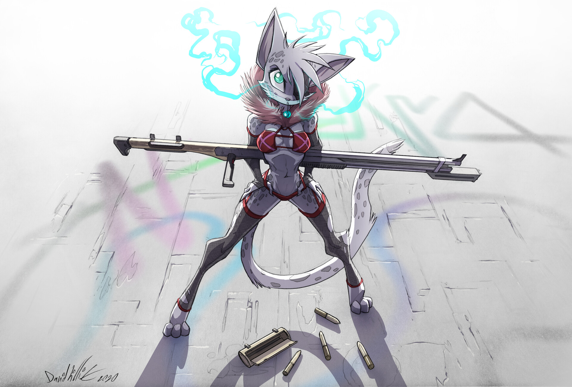 ArtStation - Tekra Akira homage