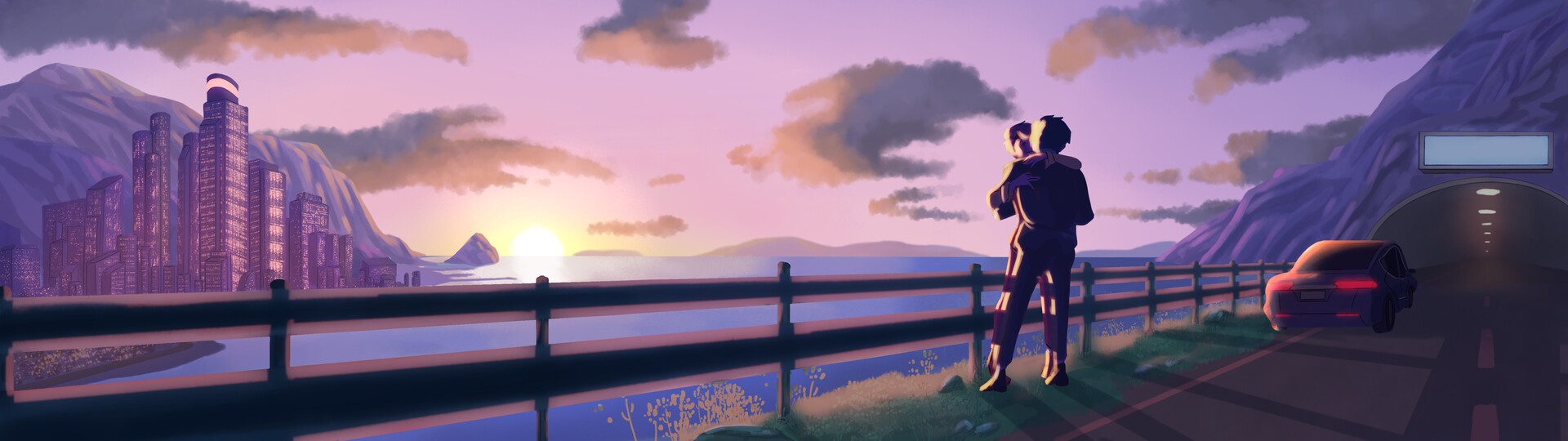 ArtStation - Please Stay - Office Love