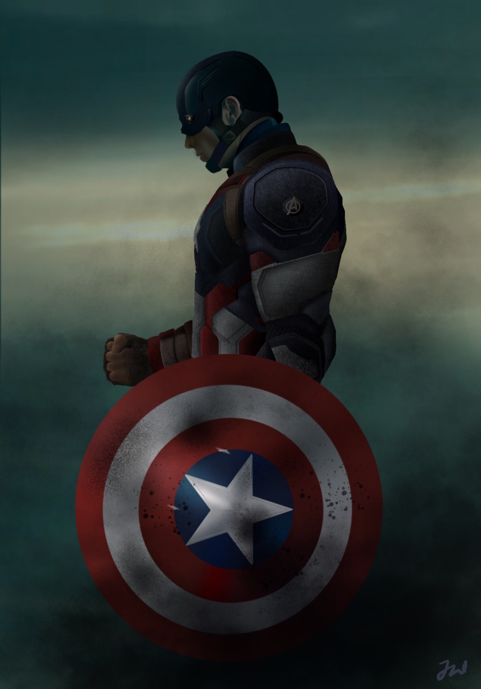 ArtStation - Captain America