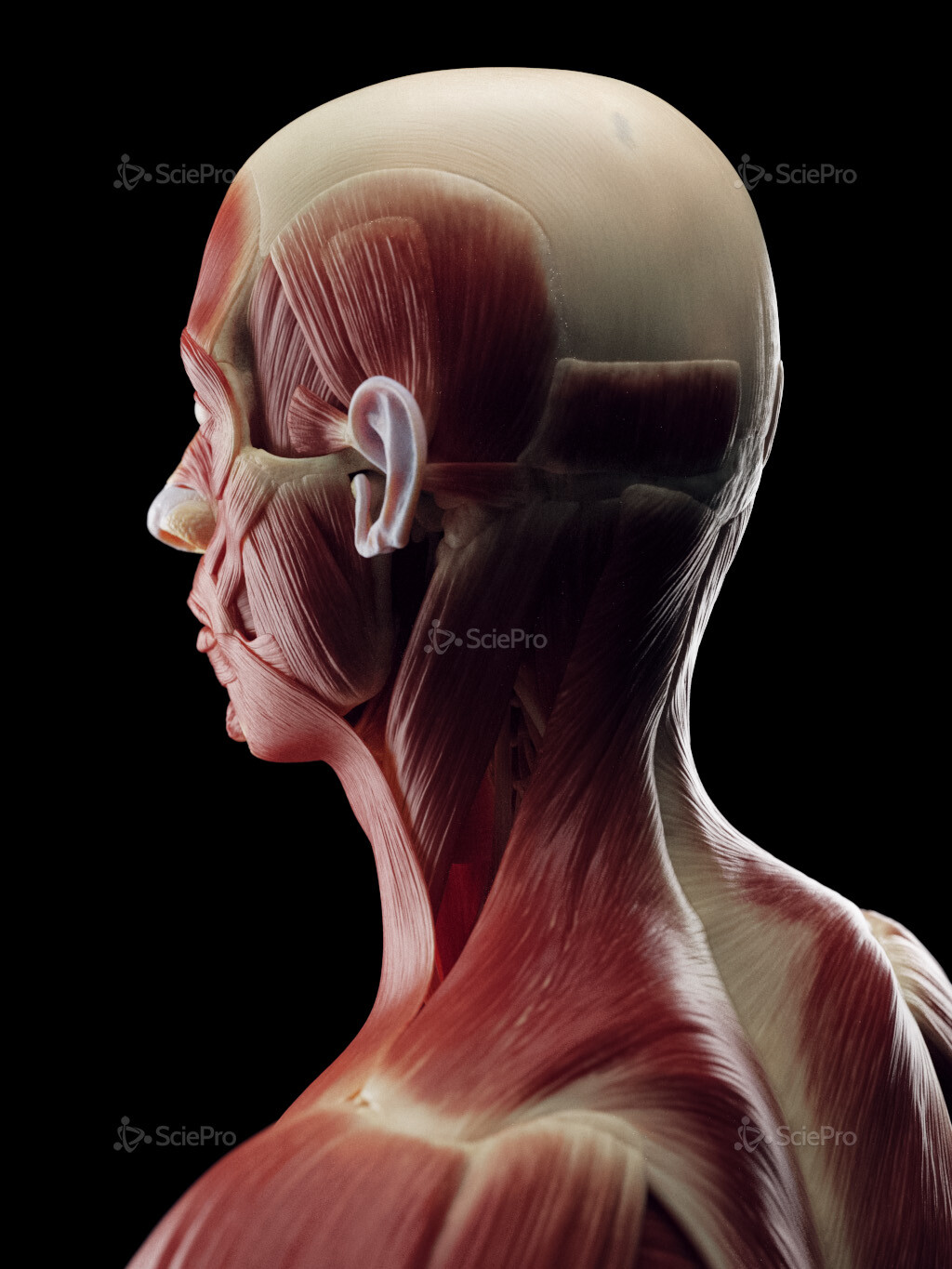 Muscular System Face And Neck