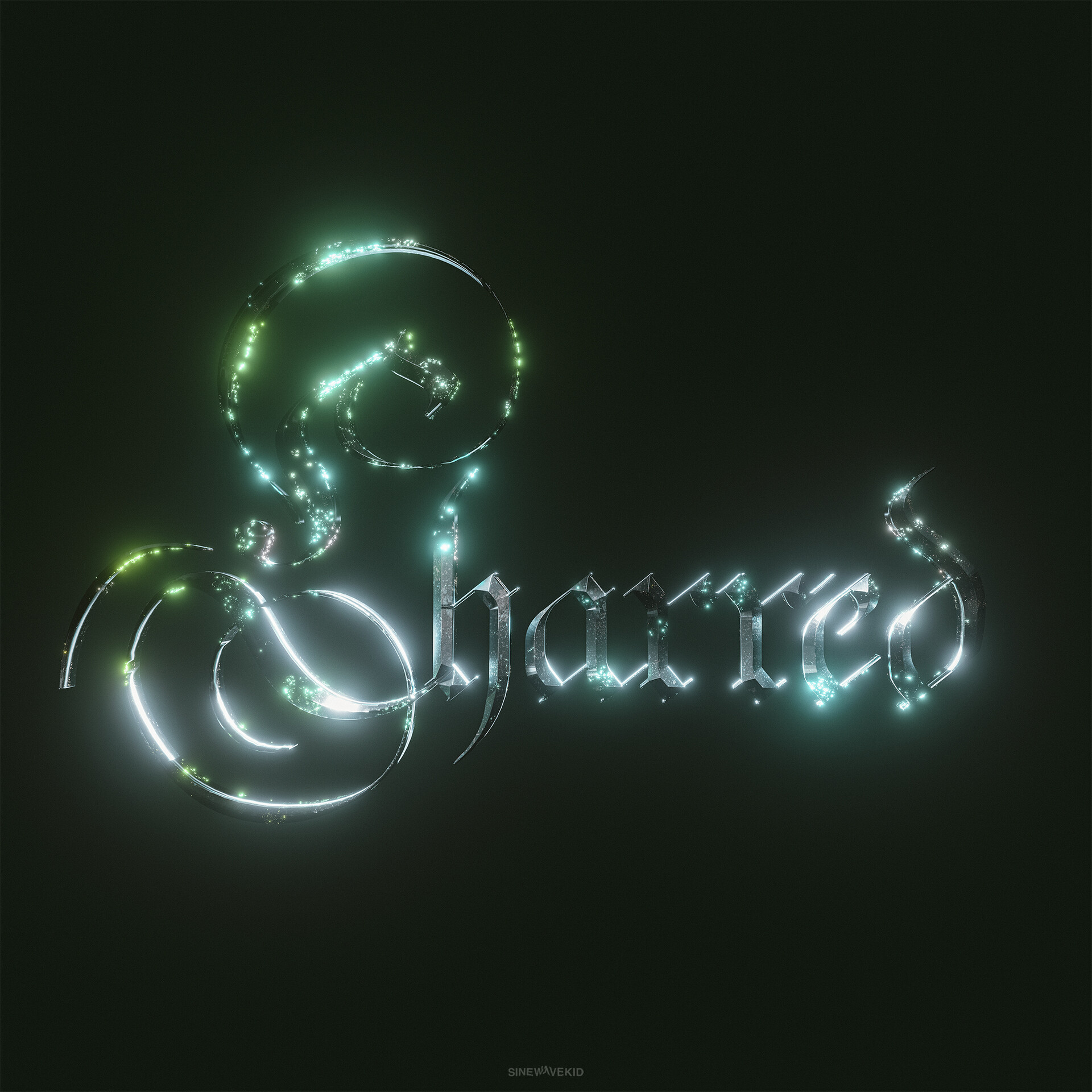 ArtStation - 3D Text Experiments