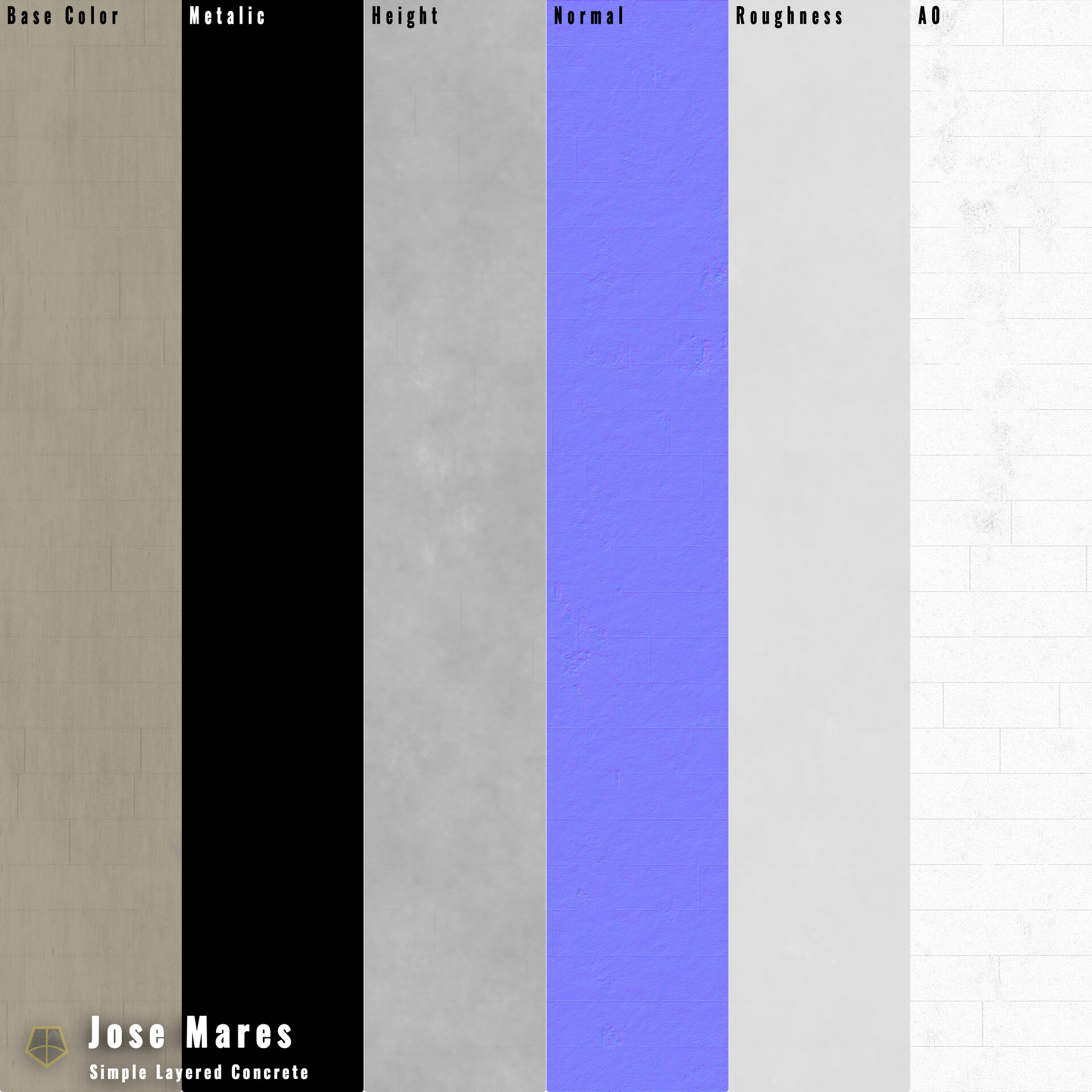 Jose A Mares - Simple Layered Concrete