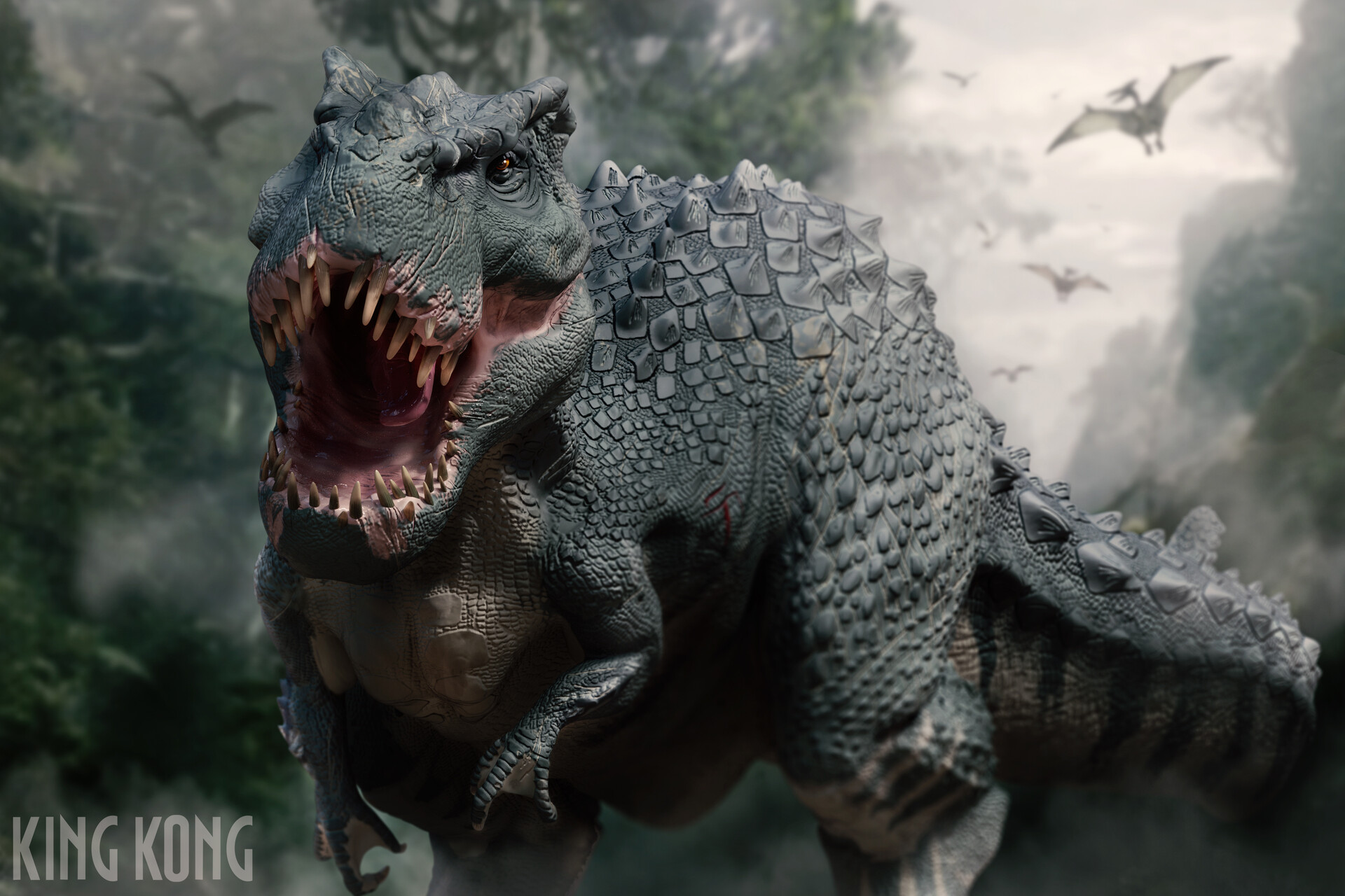 ArtStation - Dinosaur 3D art