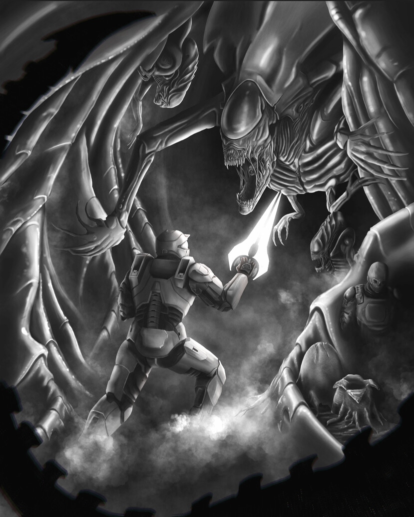 Halo Vs Alien