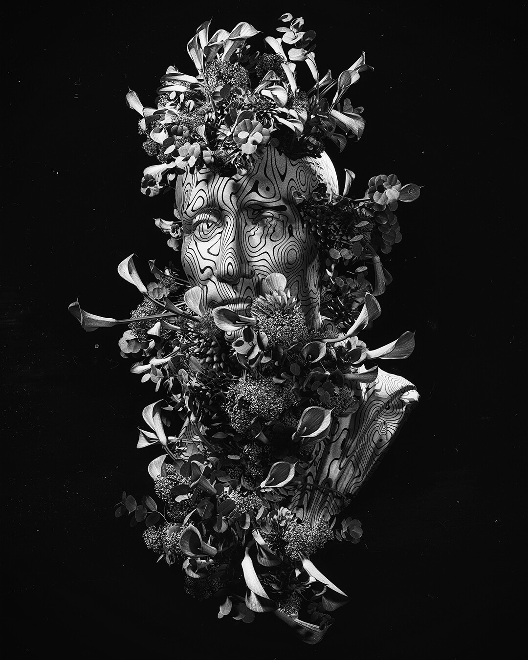 ArtStation - GREEN CAESAR IN B&W