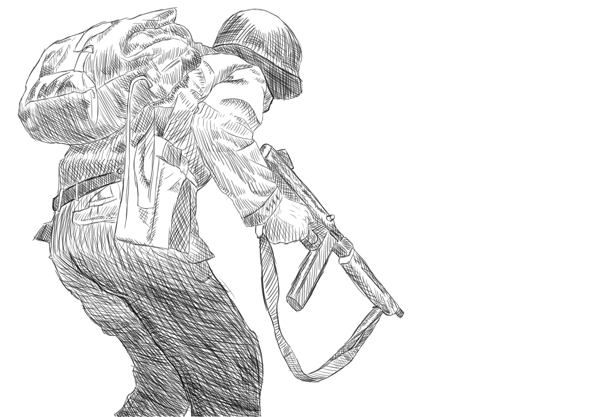 ArtStation - soldier