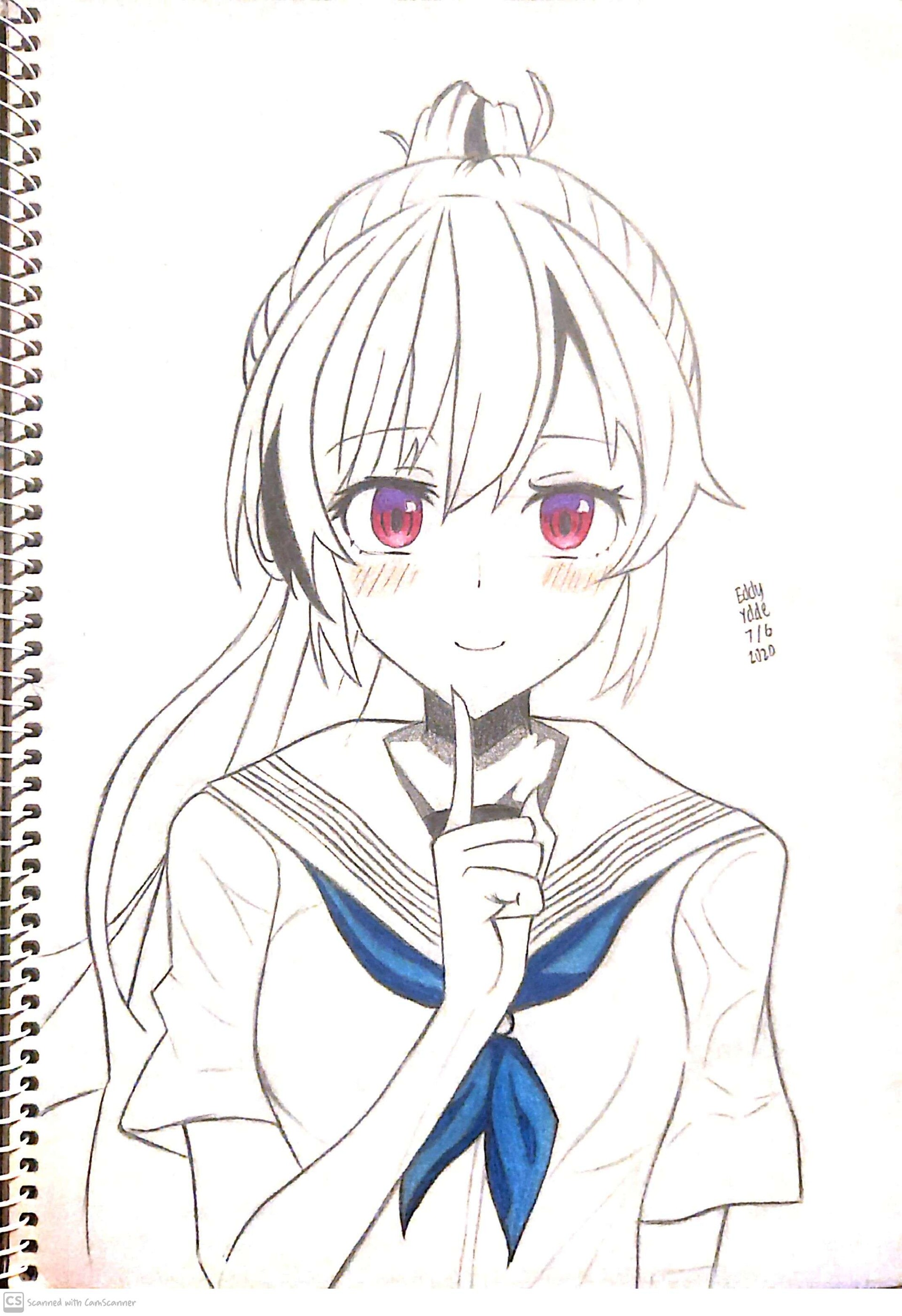 ArtStation - Drawing of Own Character