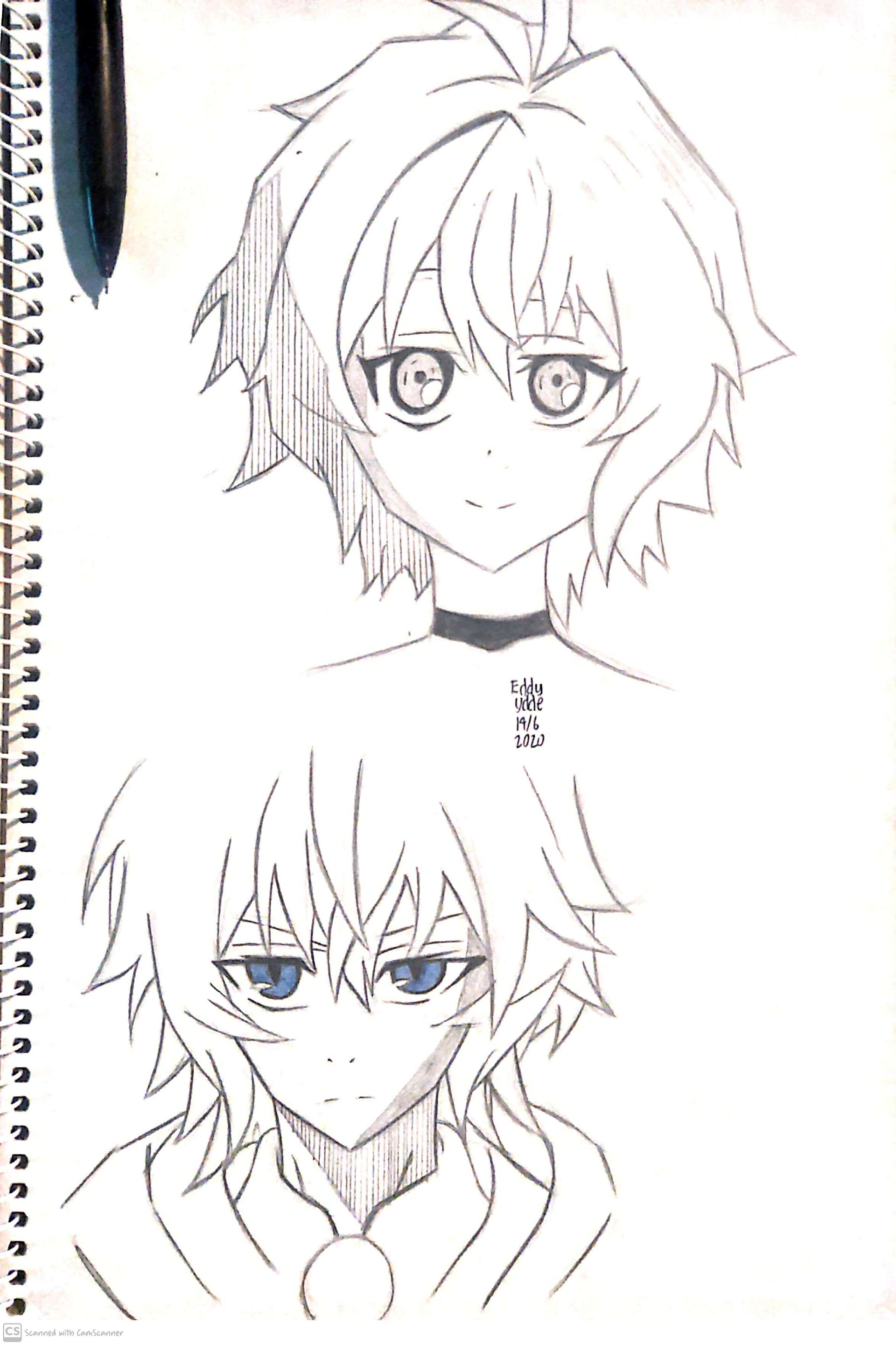 ArtStation - Drawing of Mikaela Hyakuya