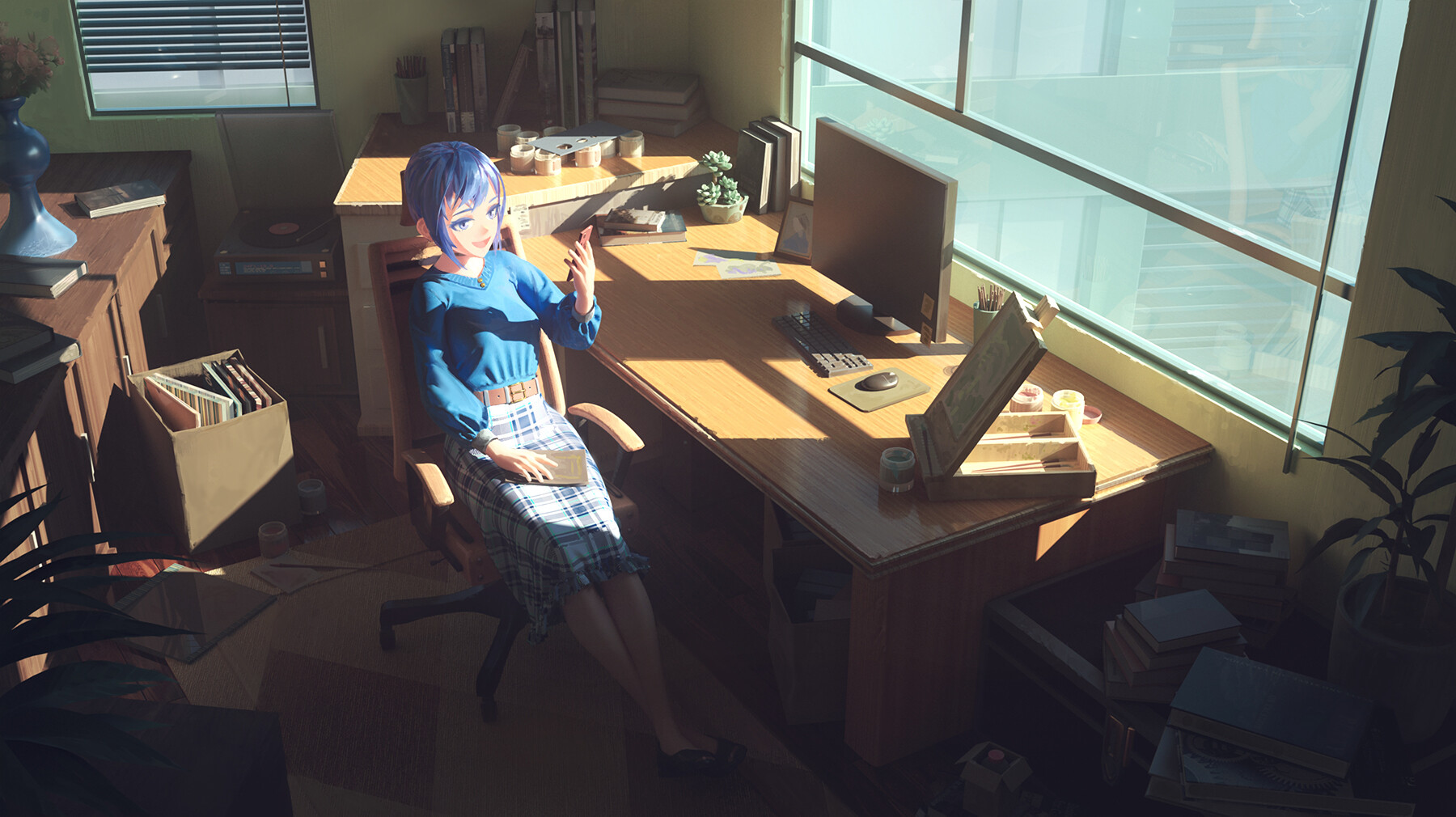 ArtStation - Talk with friends