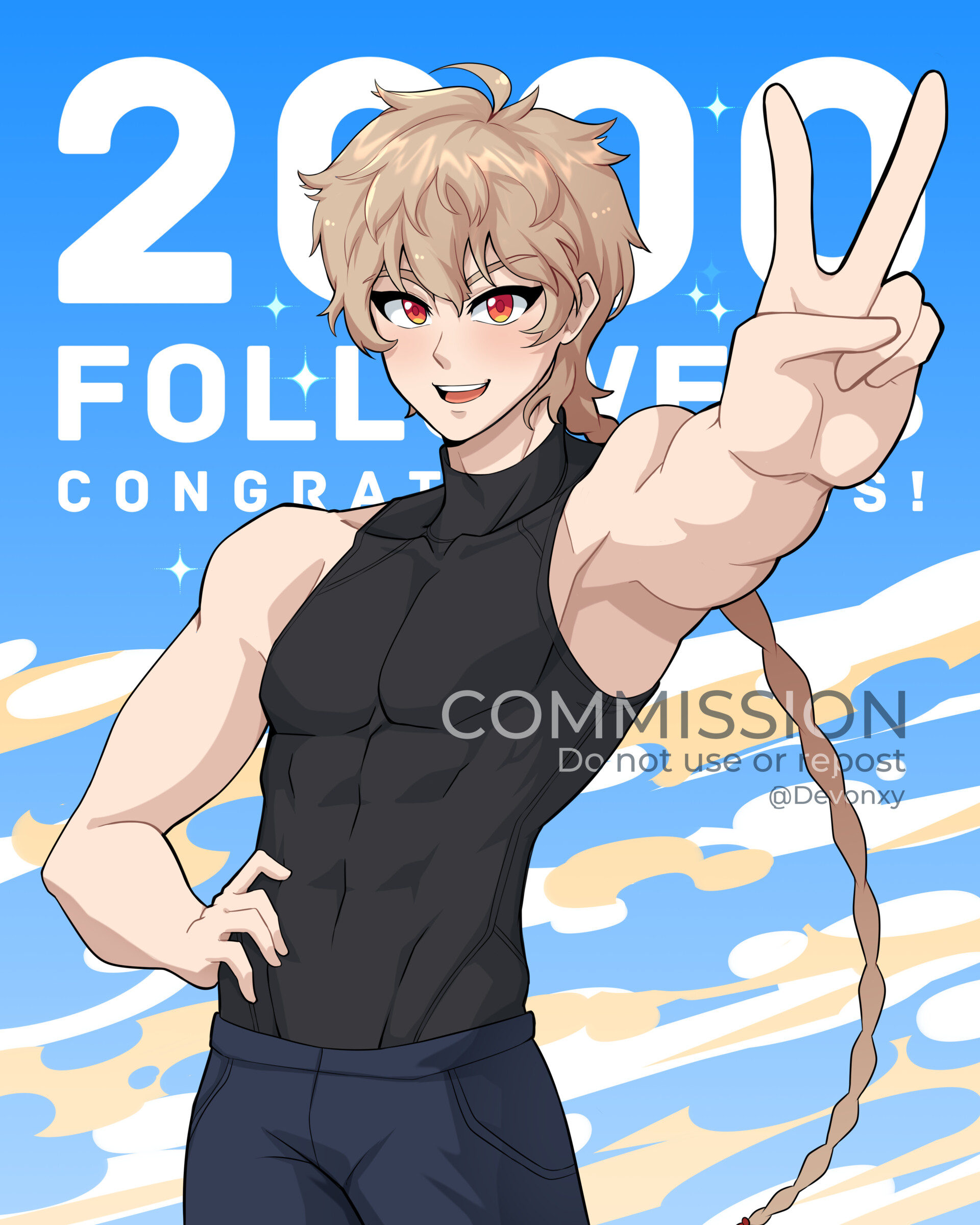 ArtStation - Half Body Commission 11