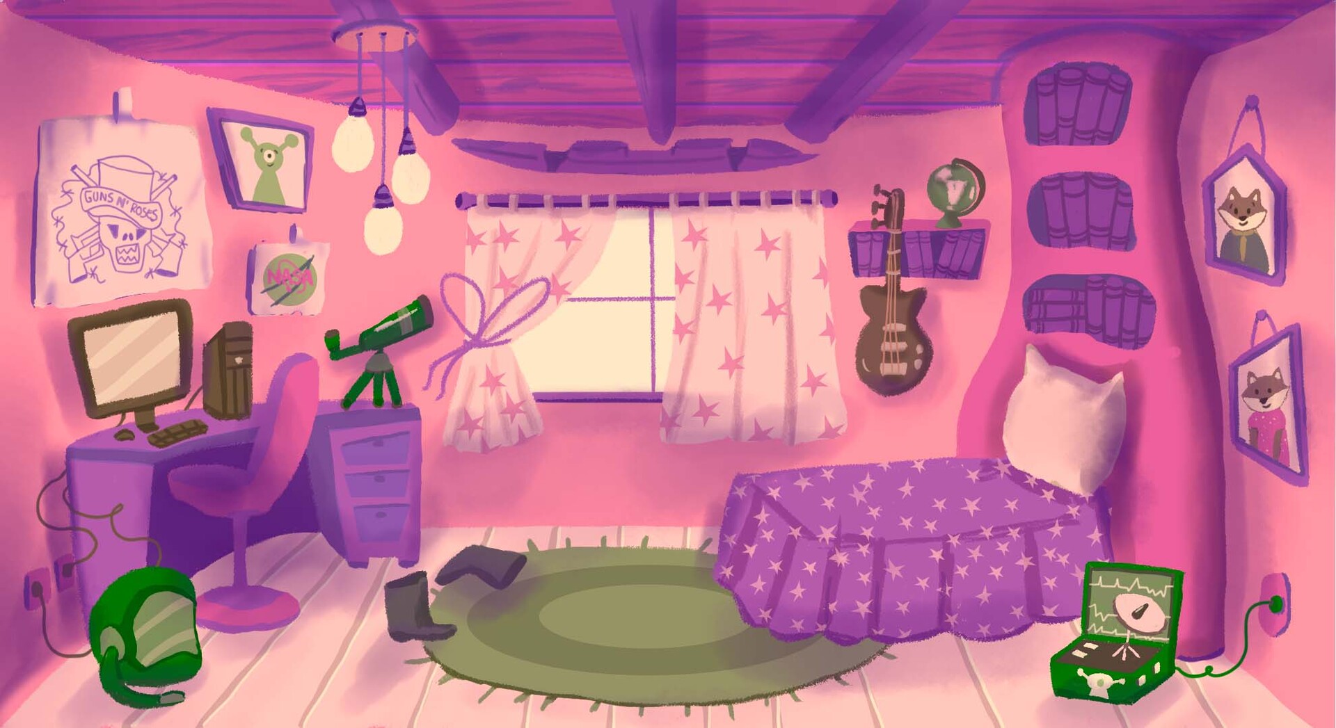 ArtStation - BACKGROUND FOR ANIMATION