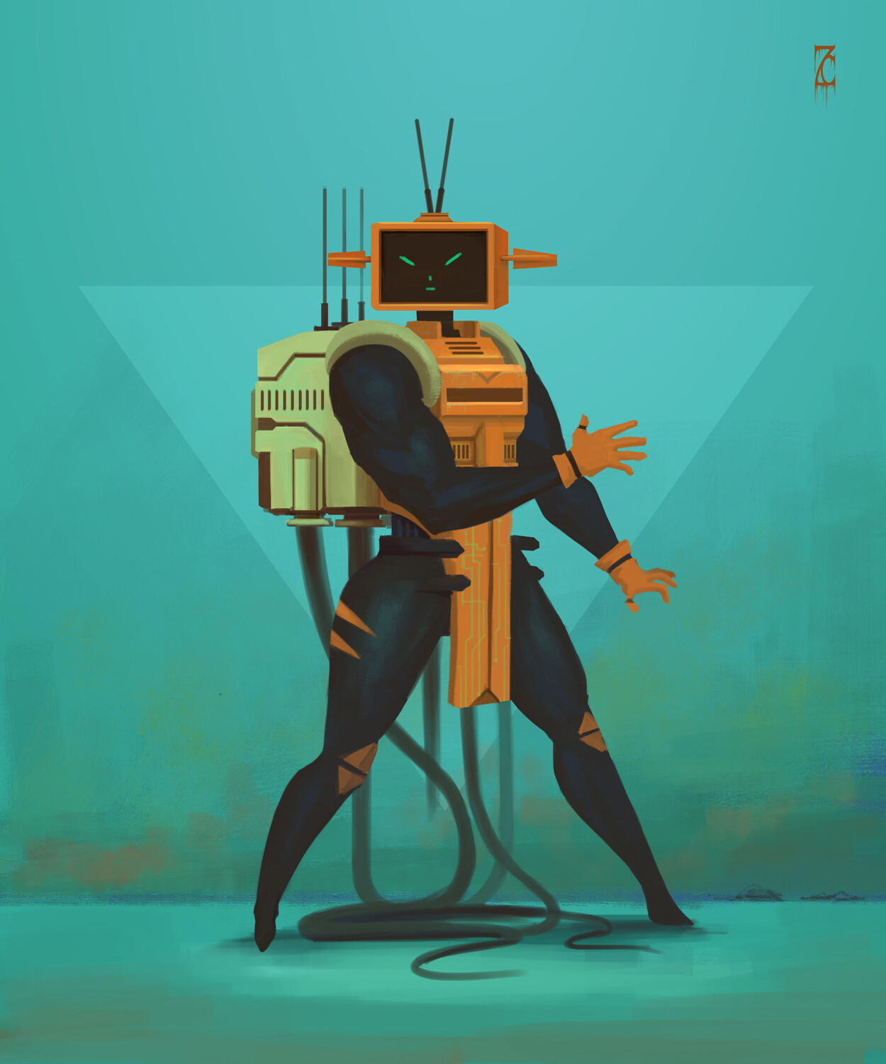 ArtStation - TV Head