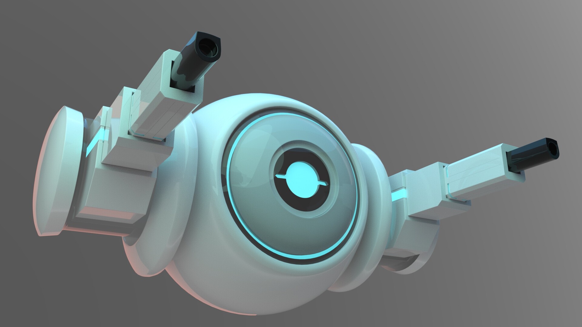 Calvin Tjuanda - Stylized Sci-Fi Drone