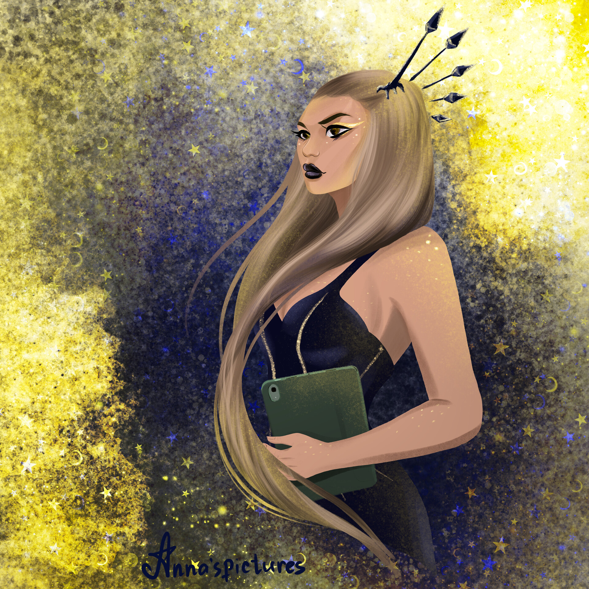 ArtStation - Goddess of creativity