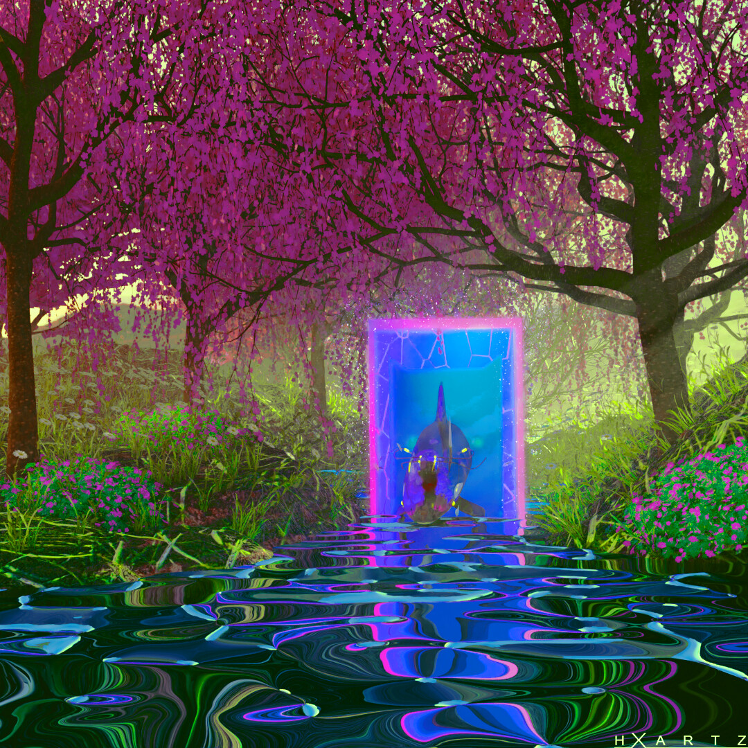 ArtStation - Blossom Forest