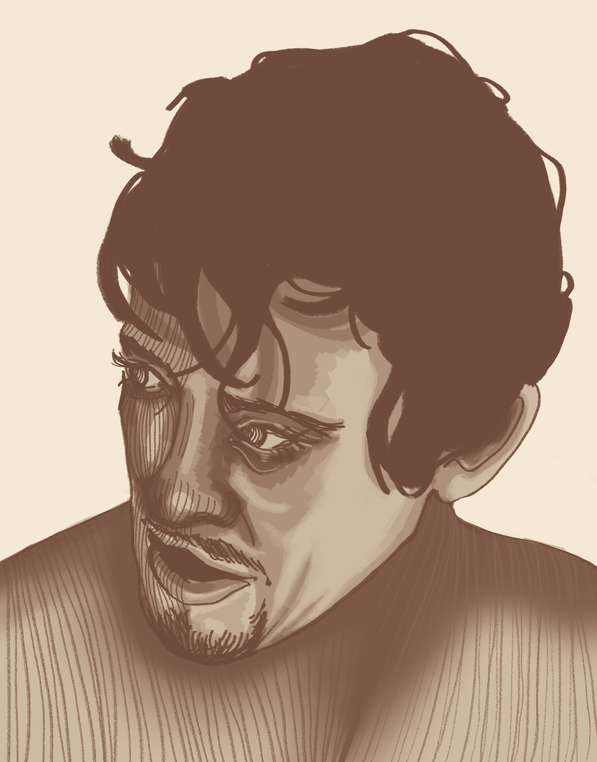 ArtStation - Will Graham sketch