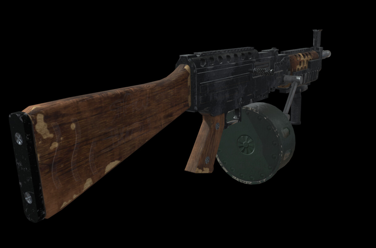 Jesse Marion - Post apocalyptic machine gun