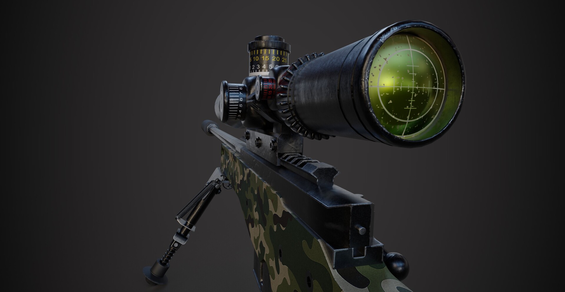 ArtStation - AWM SNIPER RIFLE