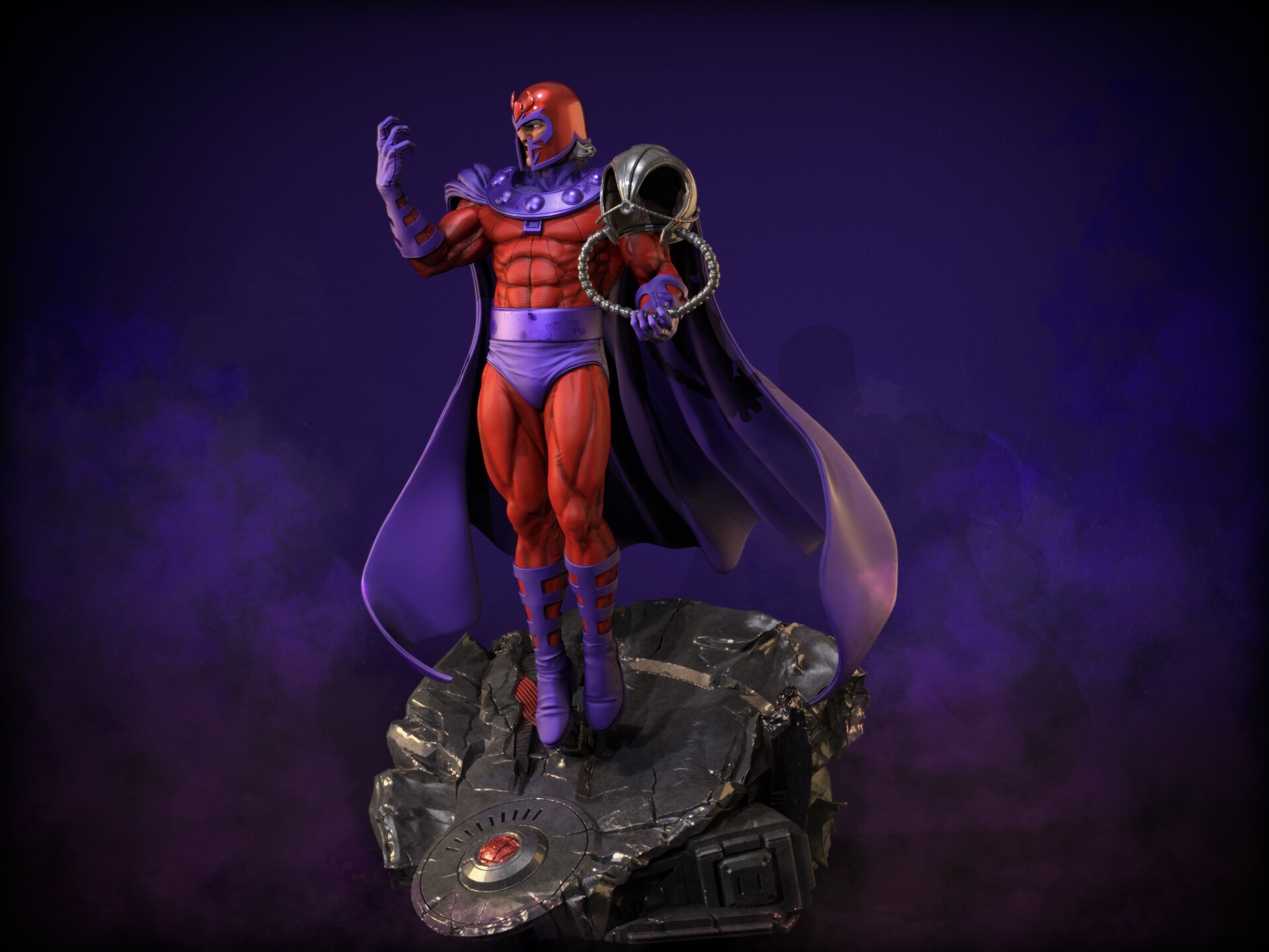 Jacob Juan - Magneto statue