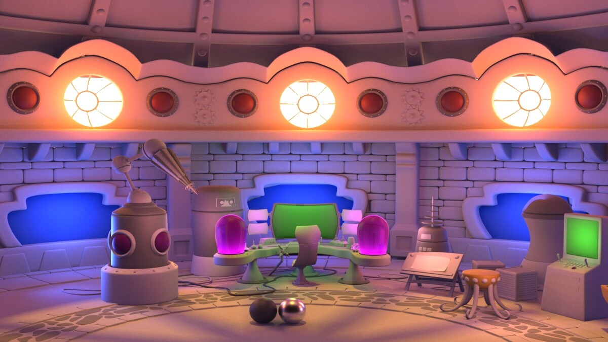 ArtStation - Cartoon Lighting