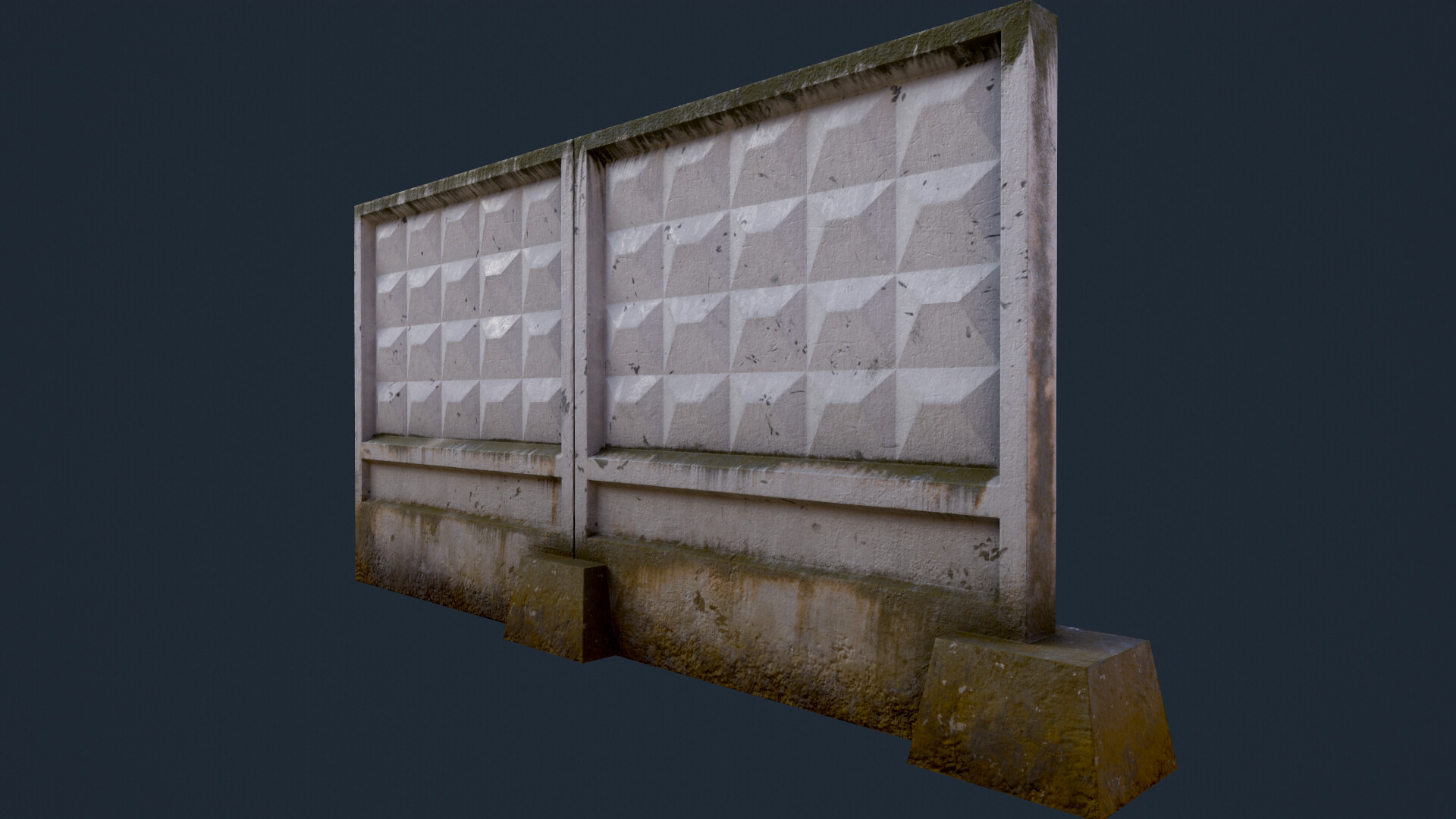 ArtStation - A concrete wall