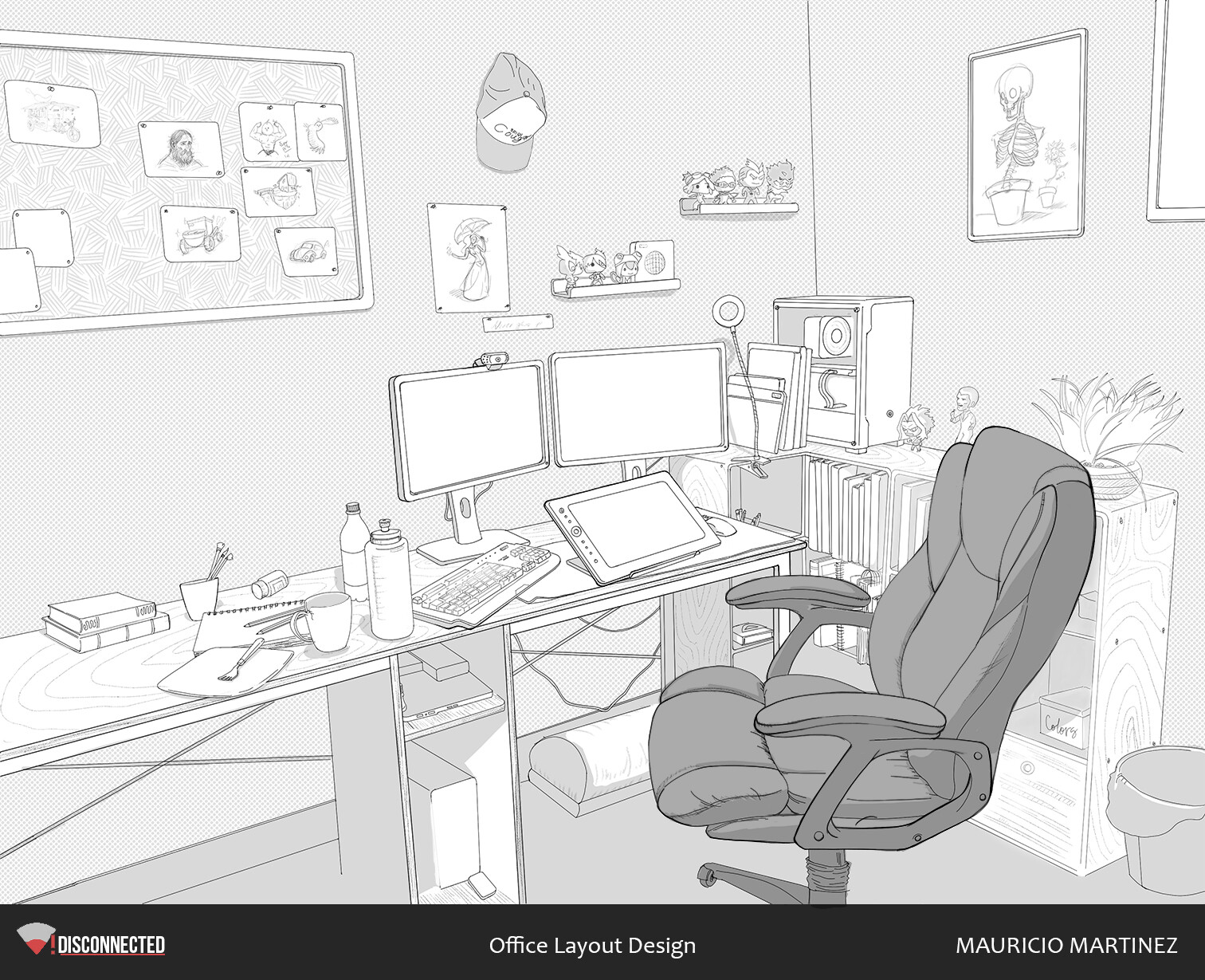 ArtStation - Layout design