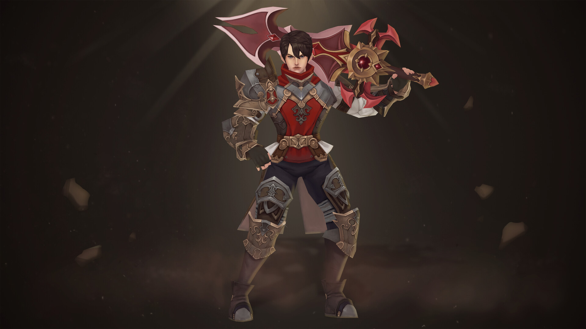 korumo - Lineage RED KNIGHTS 3d art