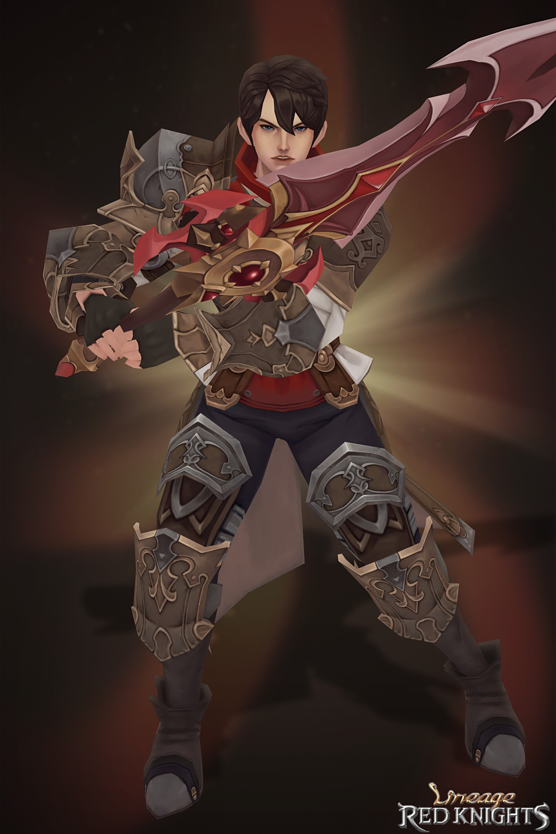 korumo - Lineage RED KNIGHTS 3d art