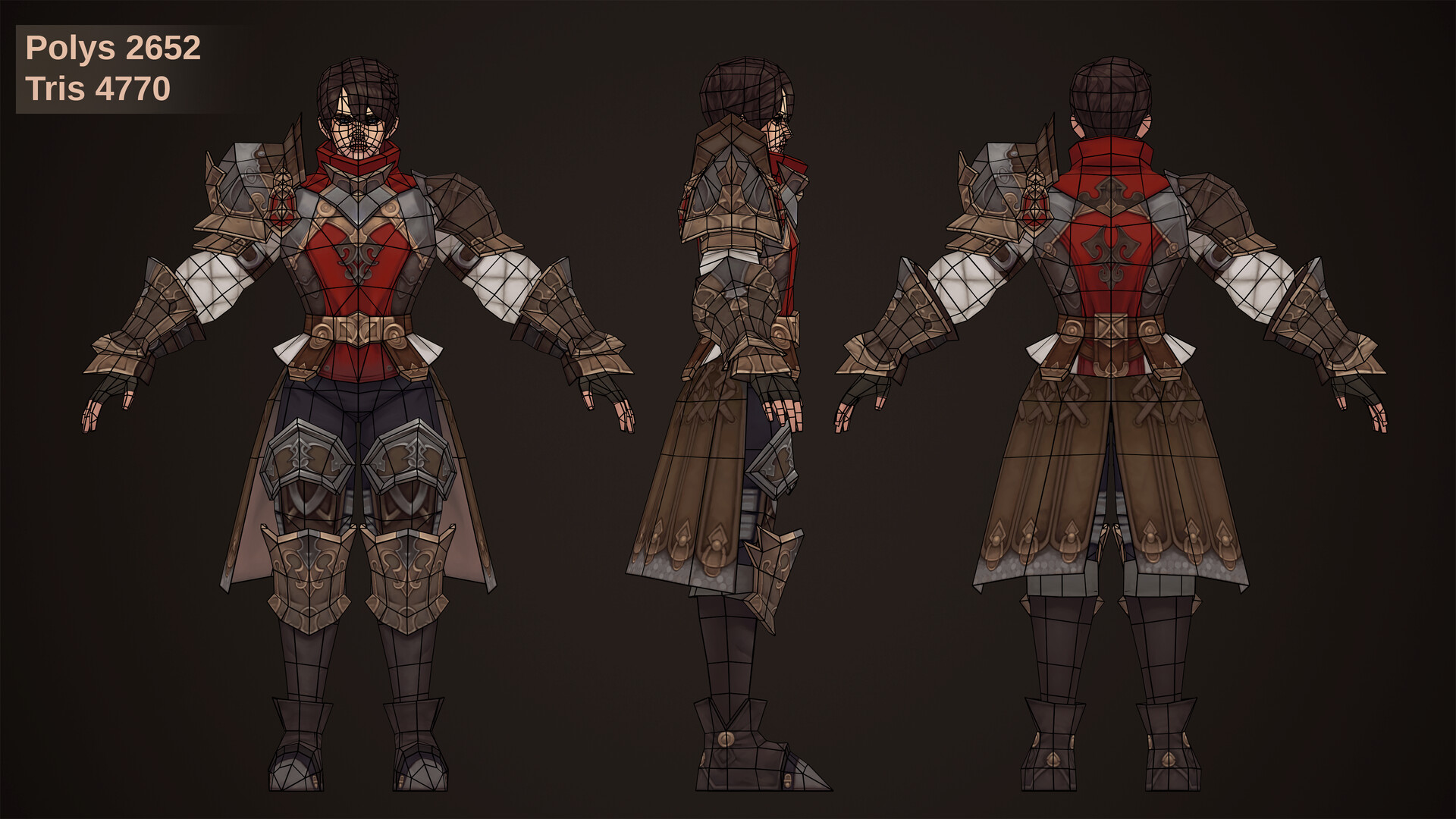 korumo - Lineage RED KNIGHTS 3d art