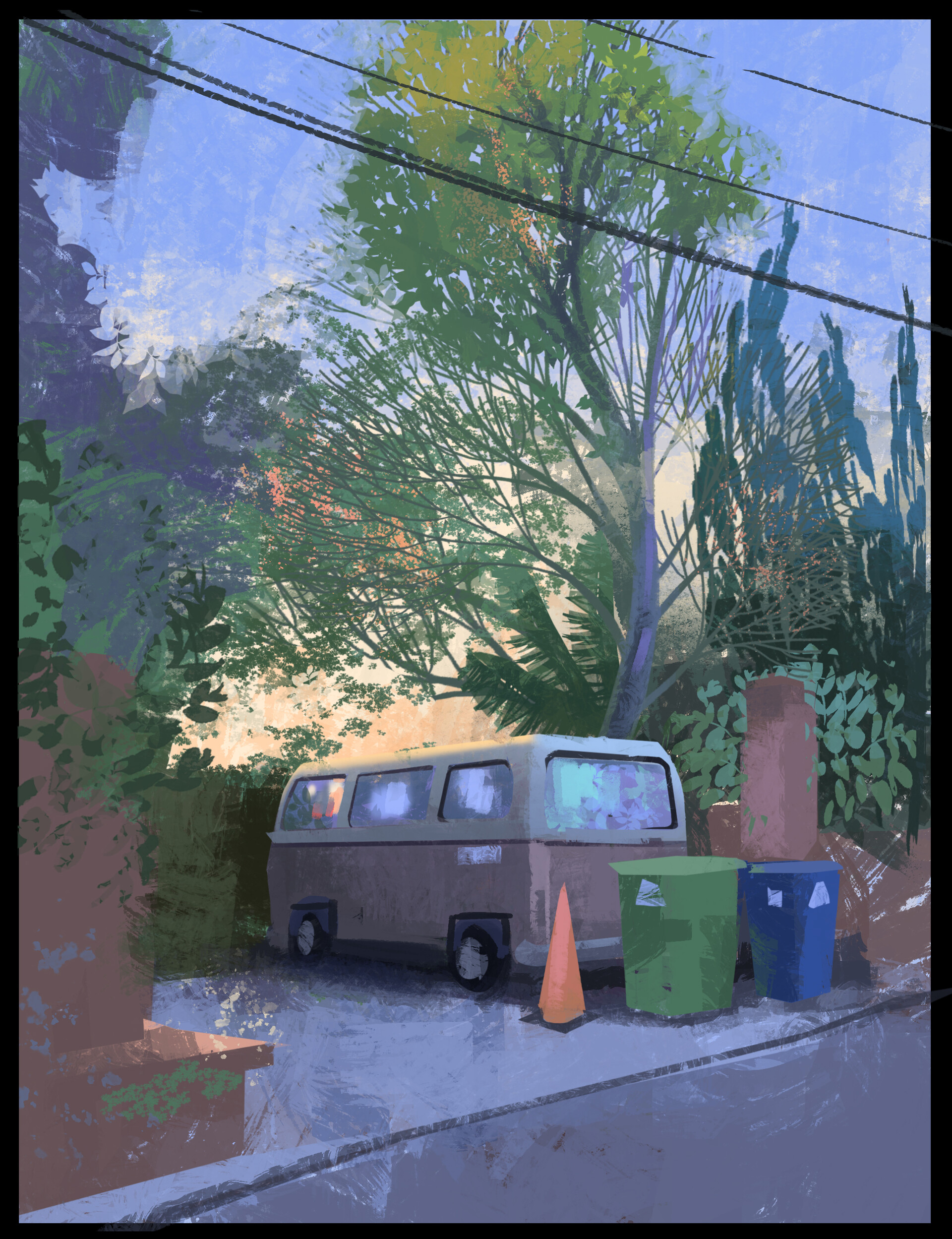 ArtStation - Paintings from PleinApril 2022