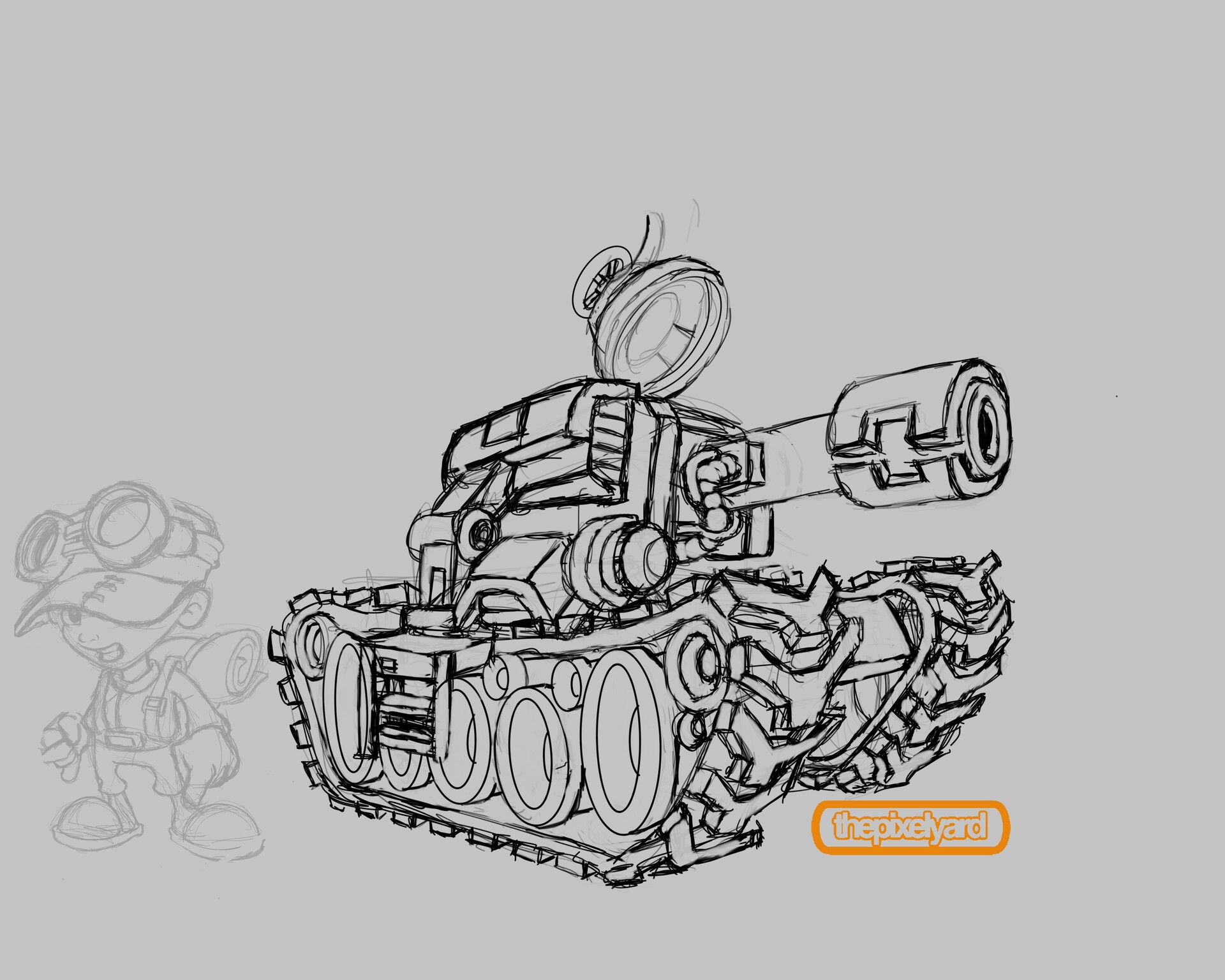 ArtStation - Tanks a lot